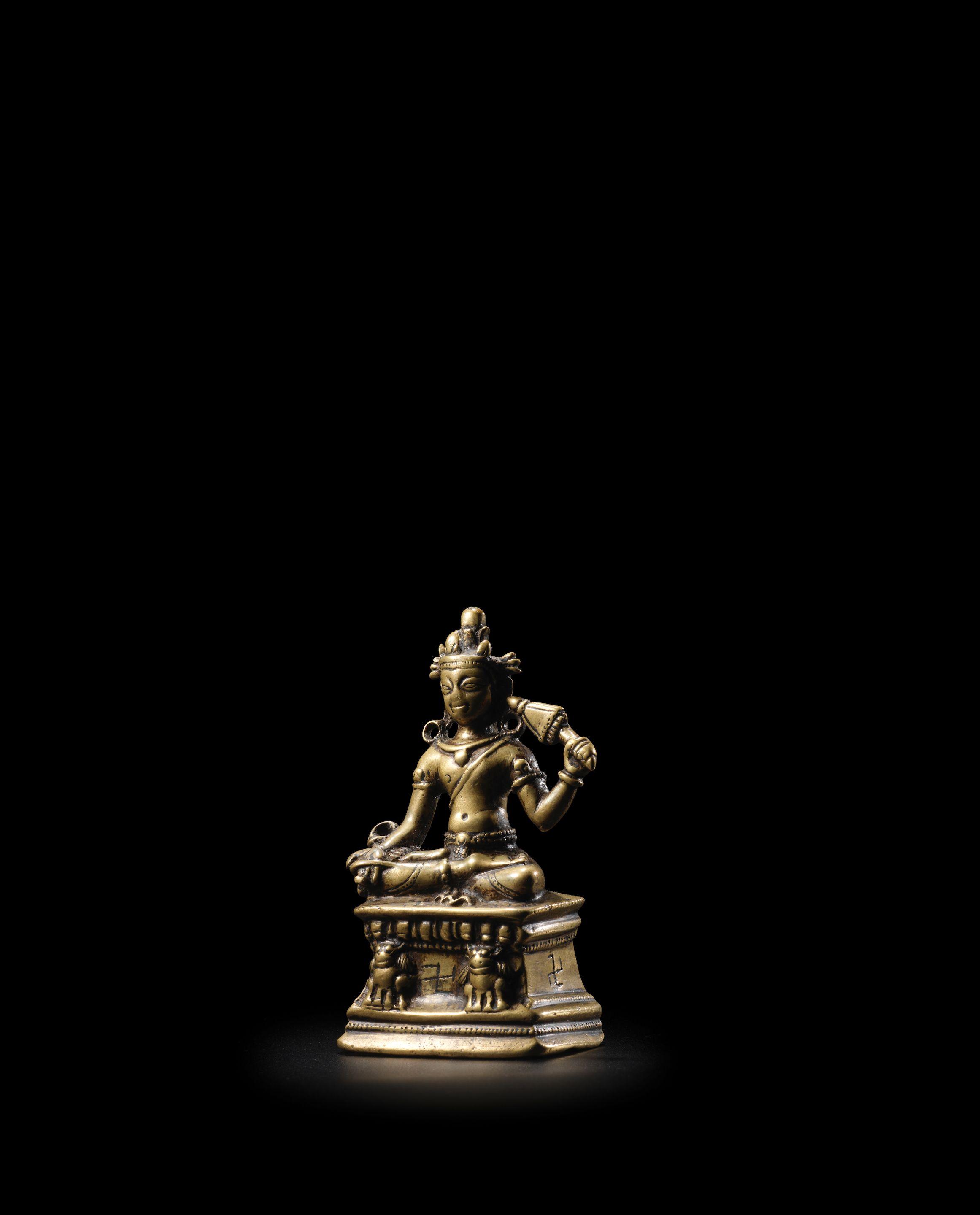 A Brass Figure Of Drenpa Namkha | Art.Salon
