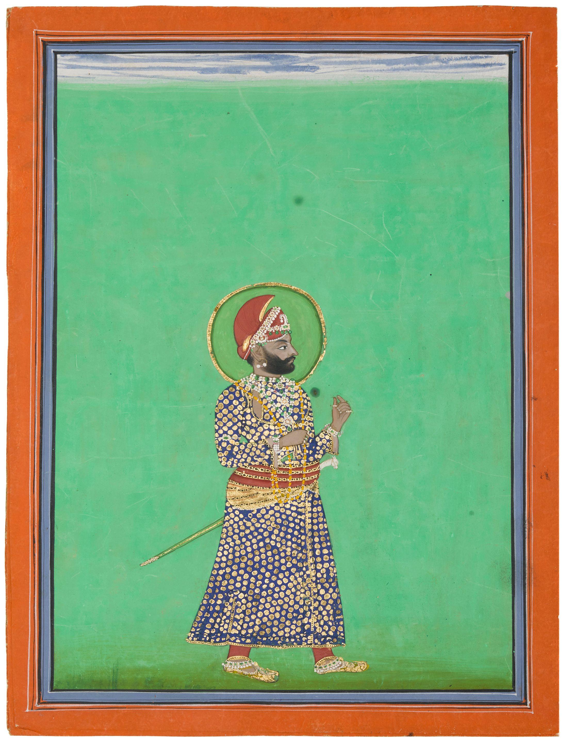 A Group Of Four Portraits Of Mewar Rulers | Art.Salon