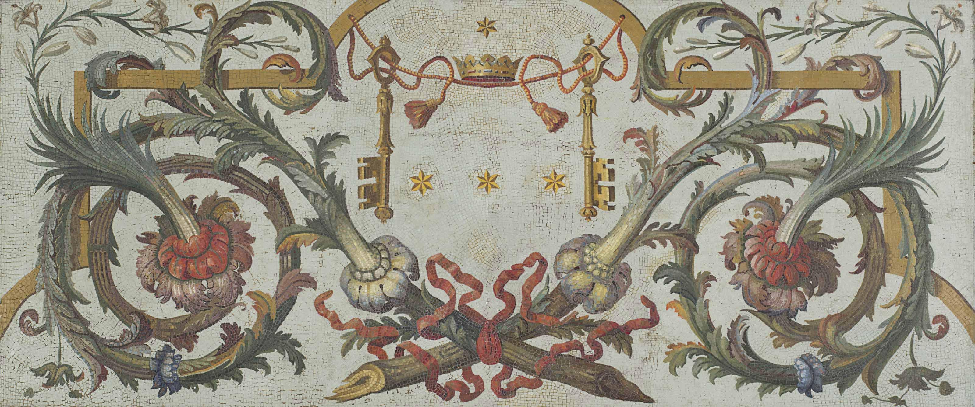 A Massive Roman Mosaic Panel | Art.Salon