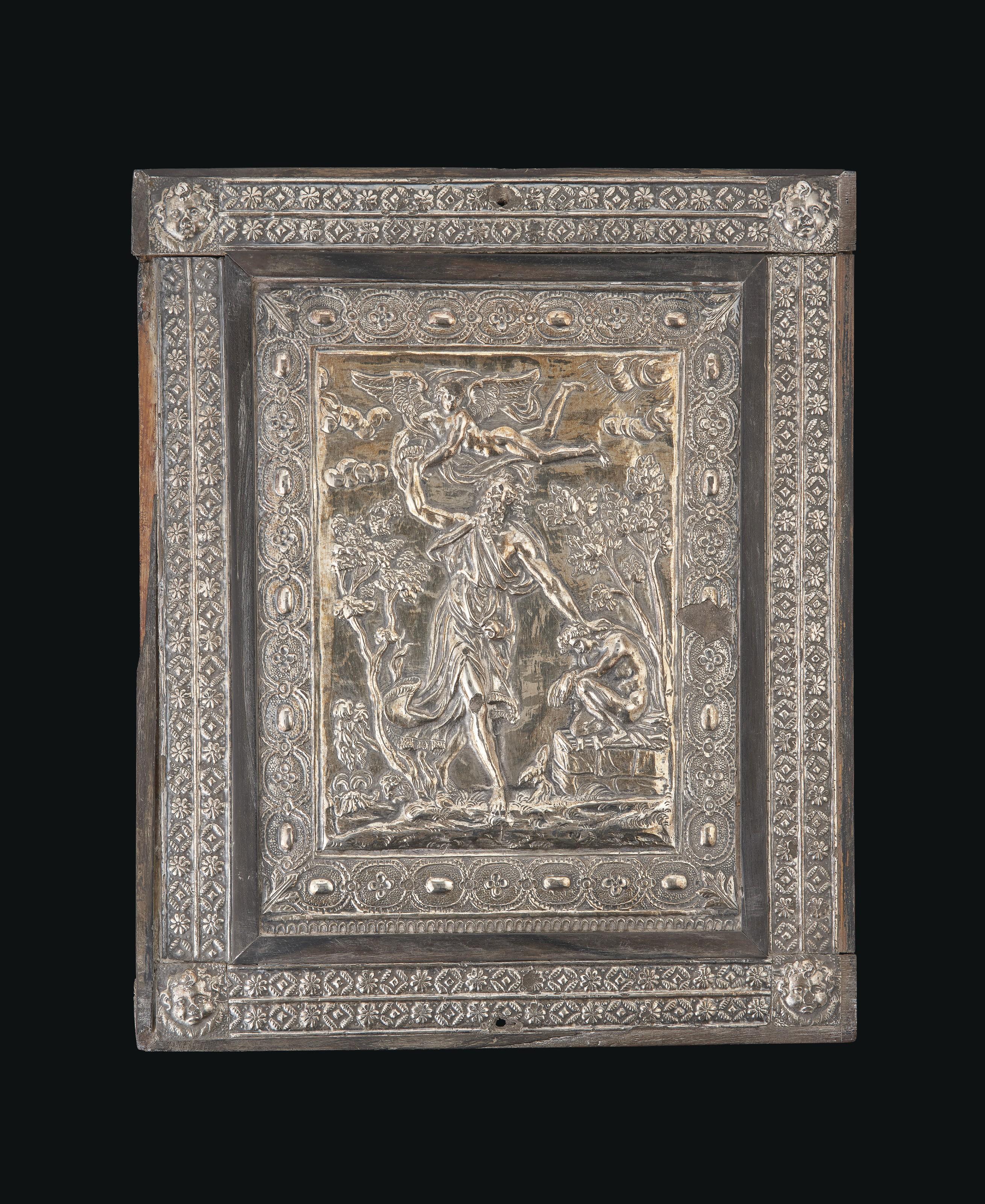 A SILVER REPOUSSE RELIEF DEPICTING THE SACRIFICE OF ISAAC | Art.Salon