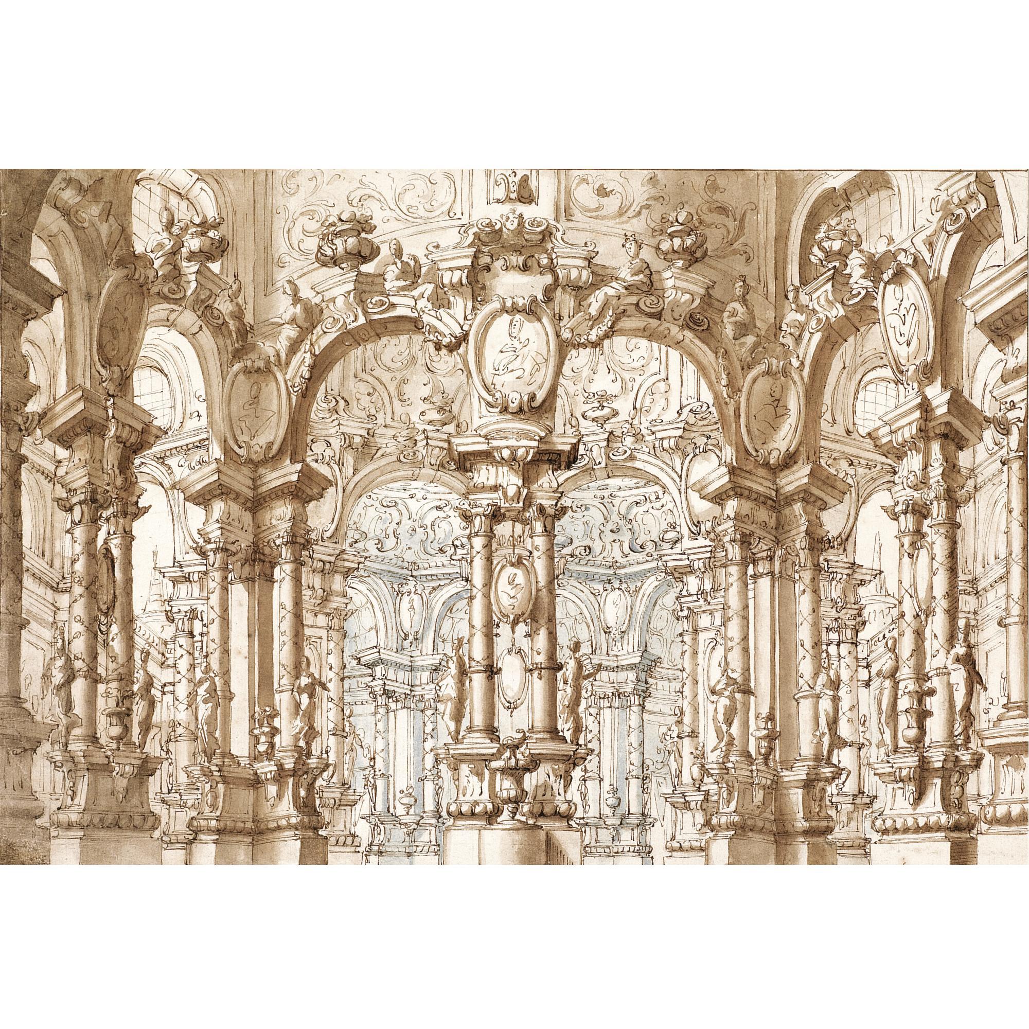 A Stage Design, With An Elaborate Interior | Art.Salon