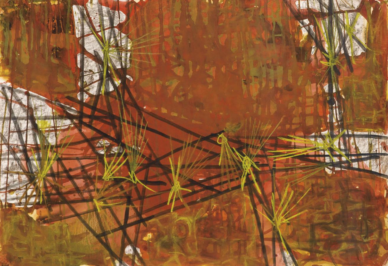 Parte di grande spazio by Achille Perilli | Art.Salon