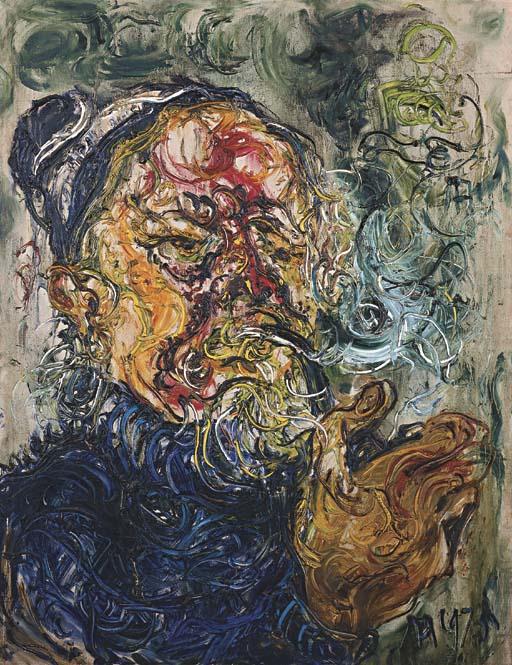 Self portrait by Affandi | Art.Salon