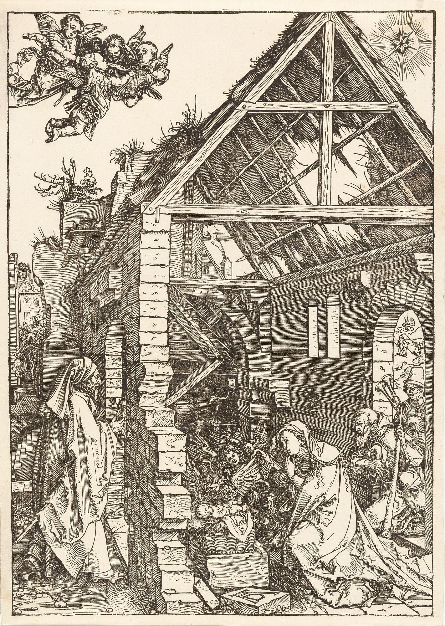 Die Geburt Christi (Anbetung der Hirten). by Albrecht Dürer | Art.Salon