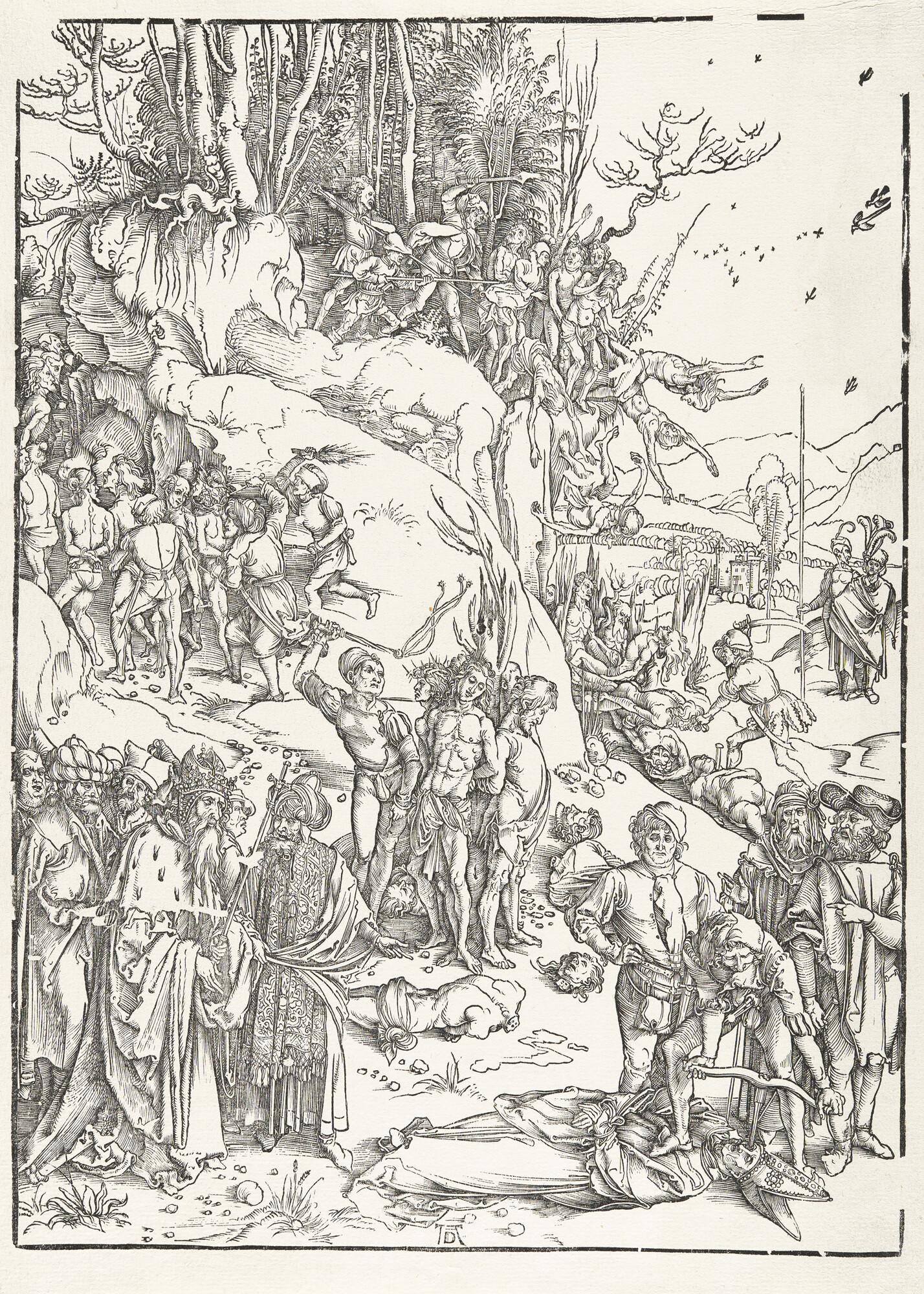 Die Marter der Zehntausend by Albrecht Dürer | Art.Salon