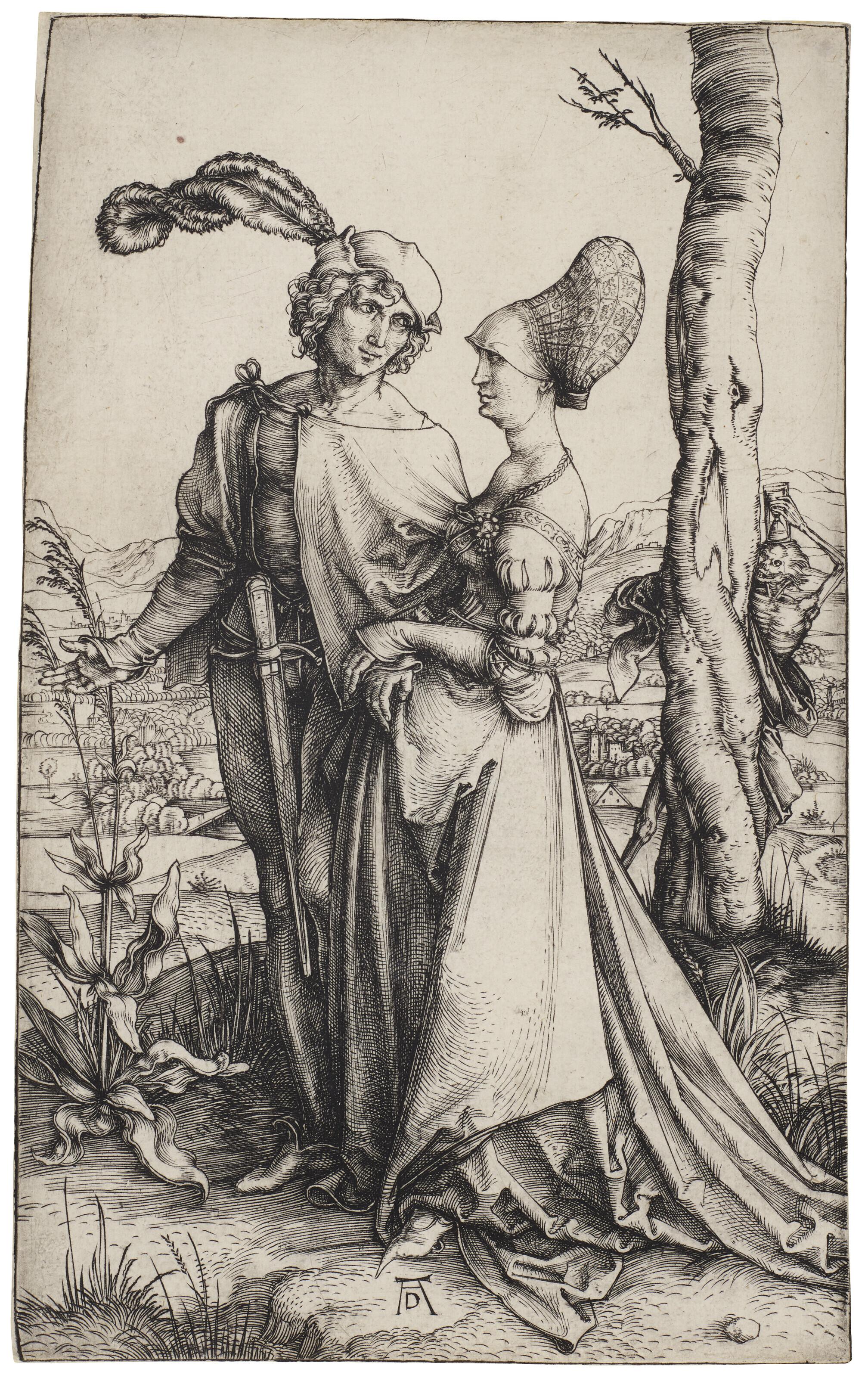The Promenade by Albrecht Dürer | Art.Salon