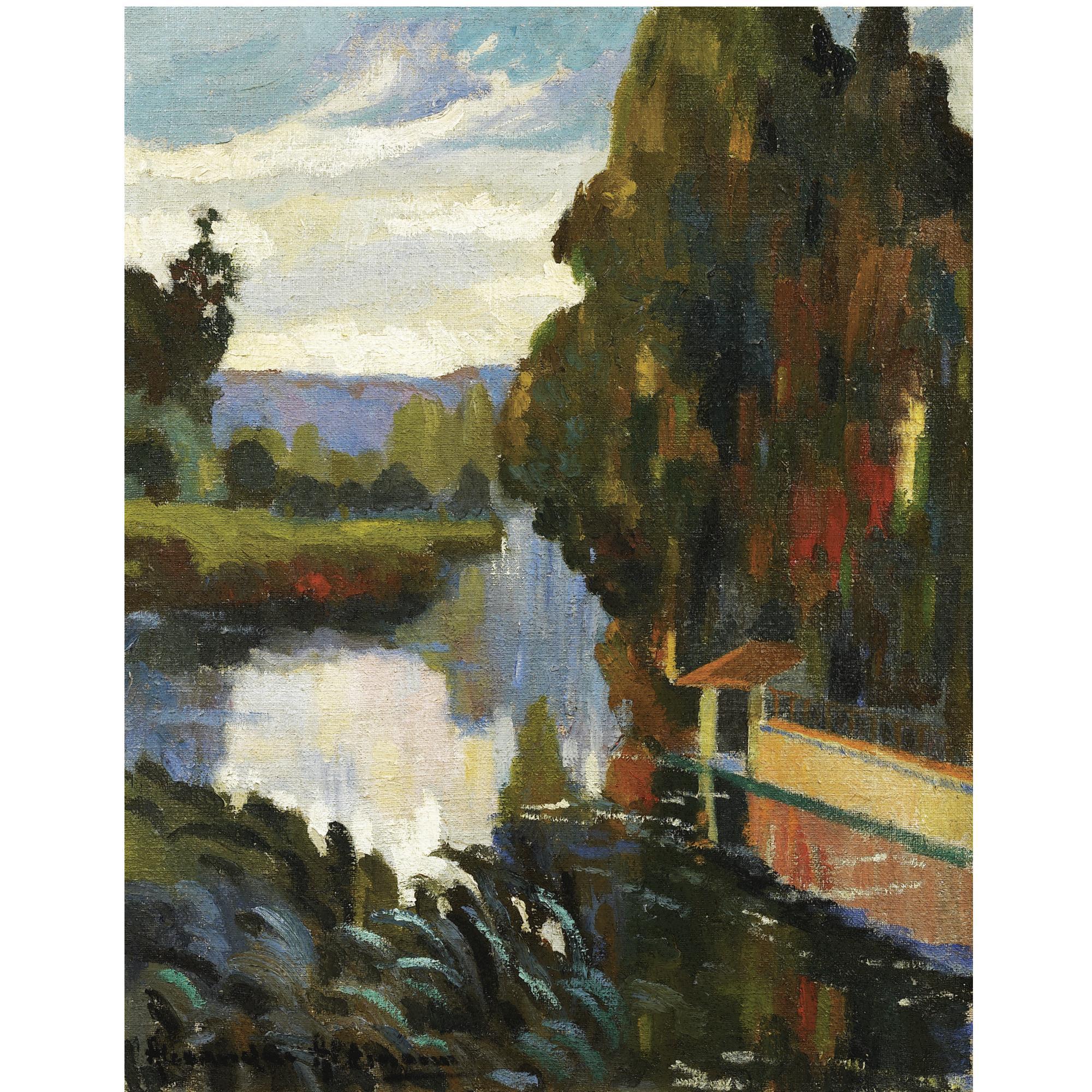 Autumn Landscape by Alexander Altmann | Art.Salon