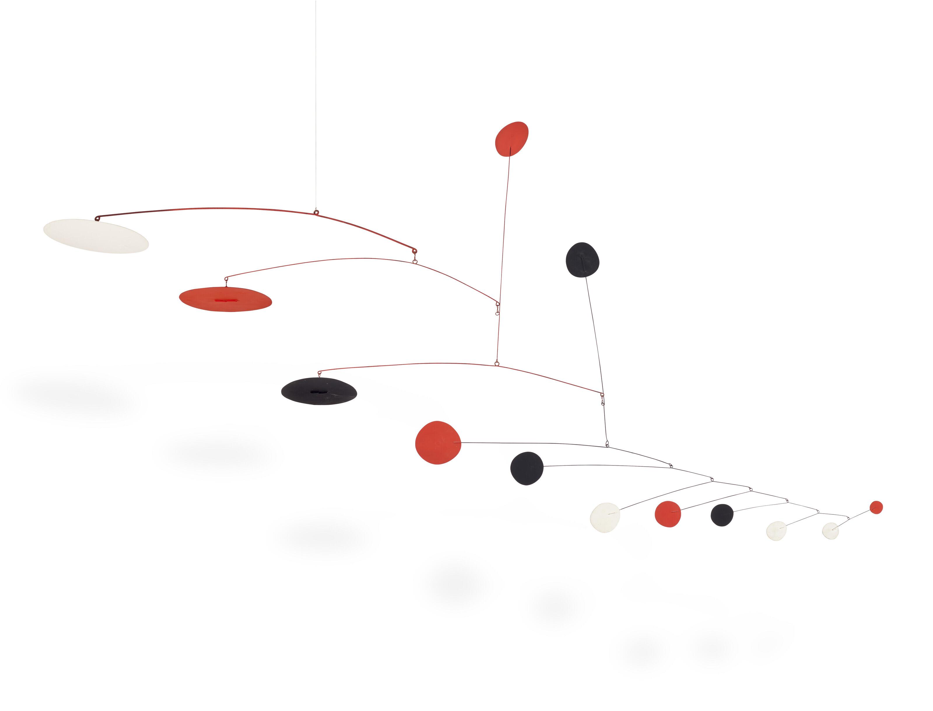 Red, White, and Blacks by Alexander Calder | Art.Salon