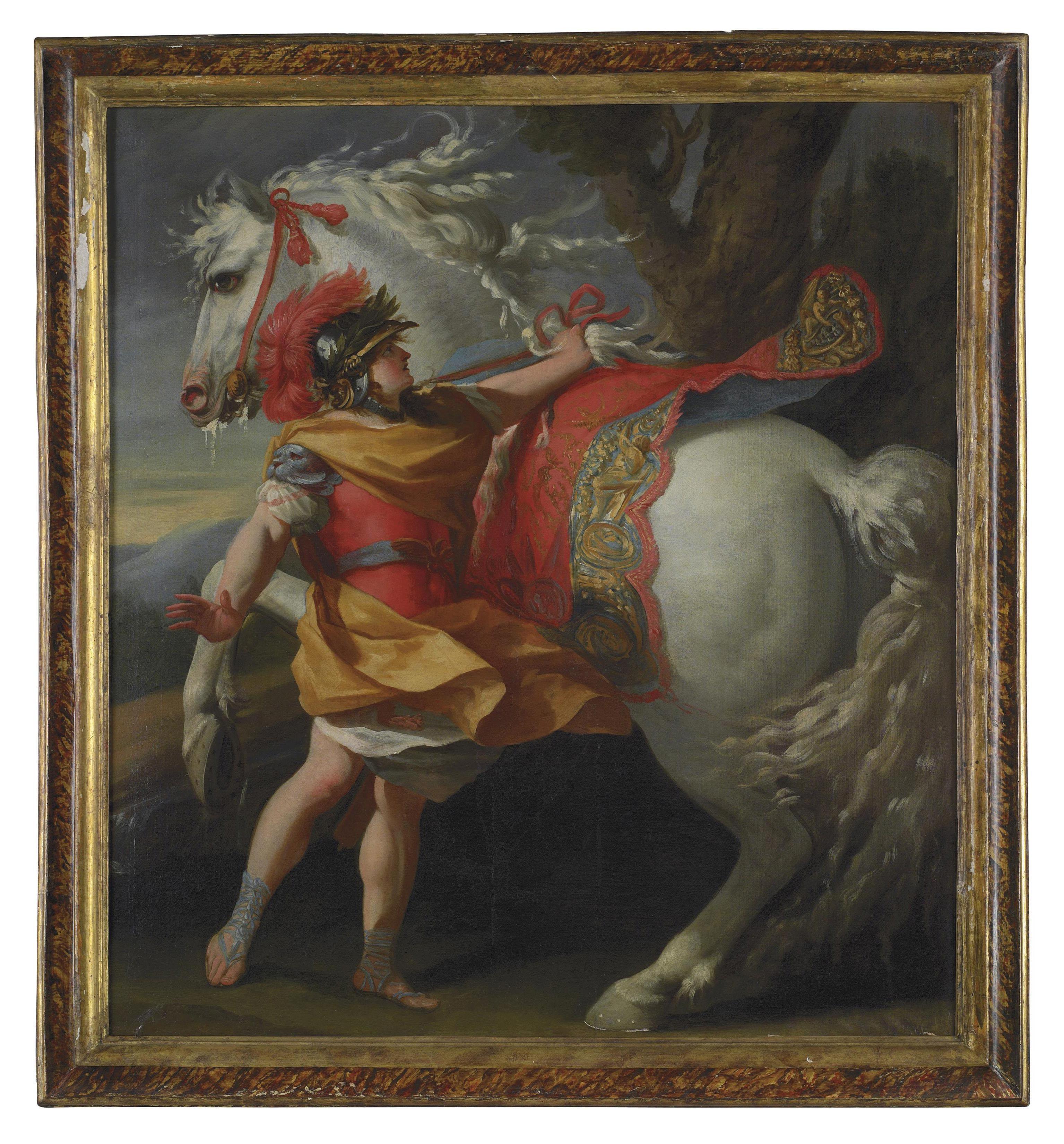 Alexander the Great and the horse Bucephalus | Art.Salon