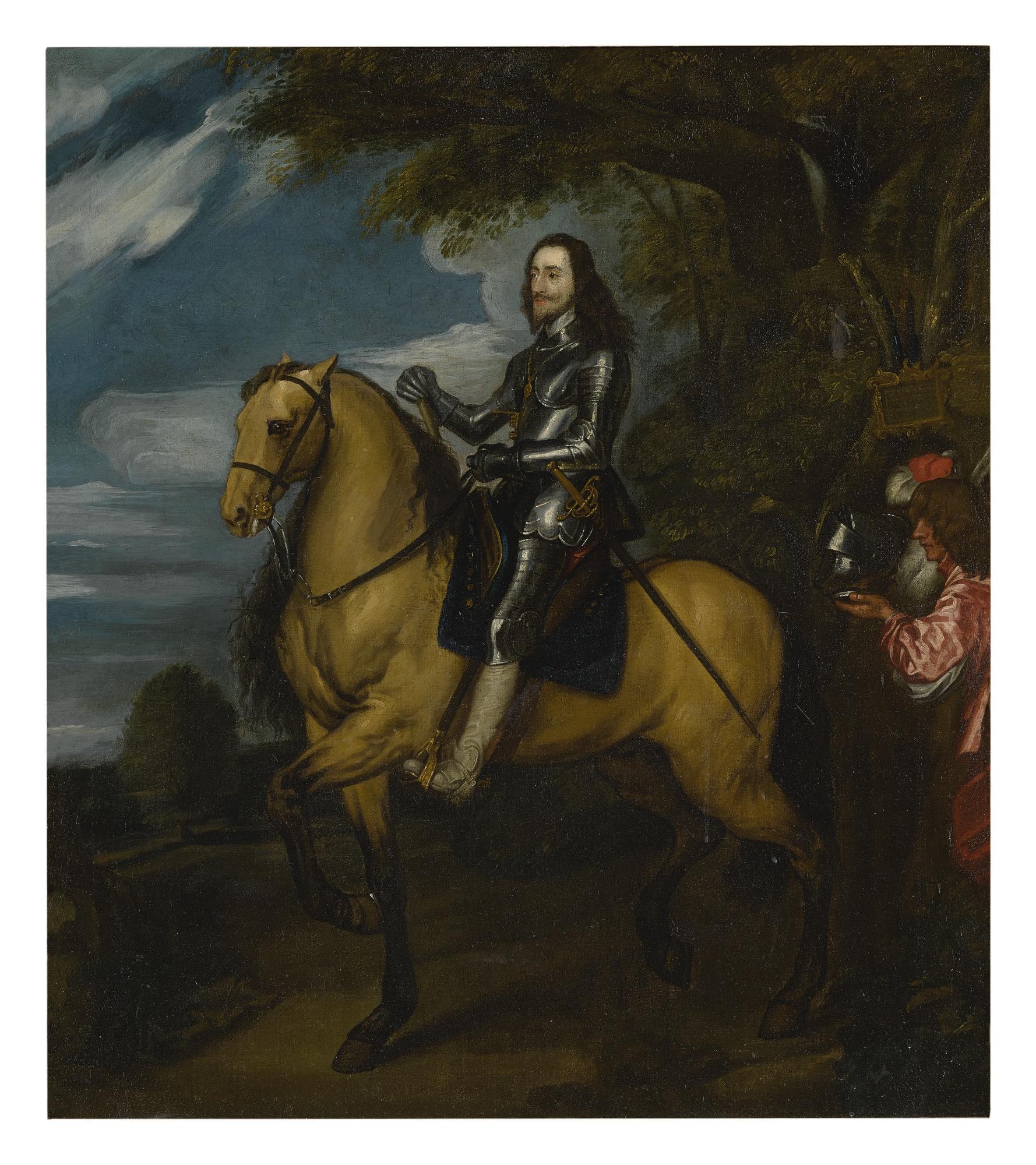 An Equestrian Portrait Of King Charles I Of England (1600 - 1649) | Art ...