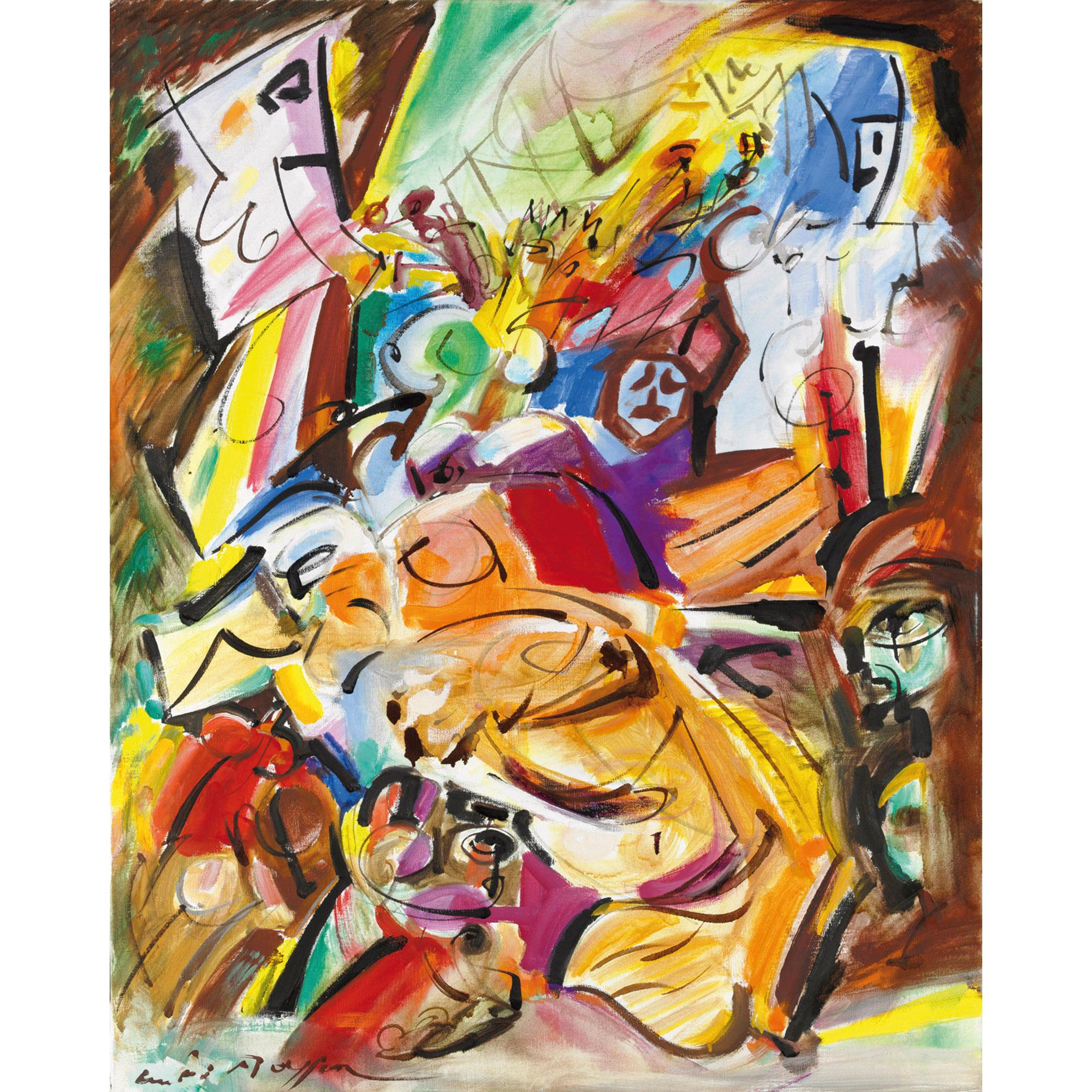 Le Chantier Des Figures De Proue by André Masson | Art.Salon