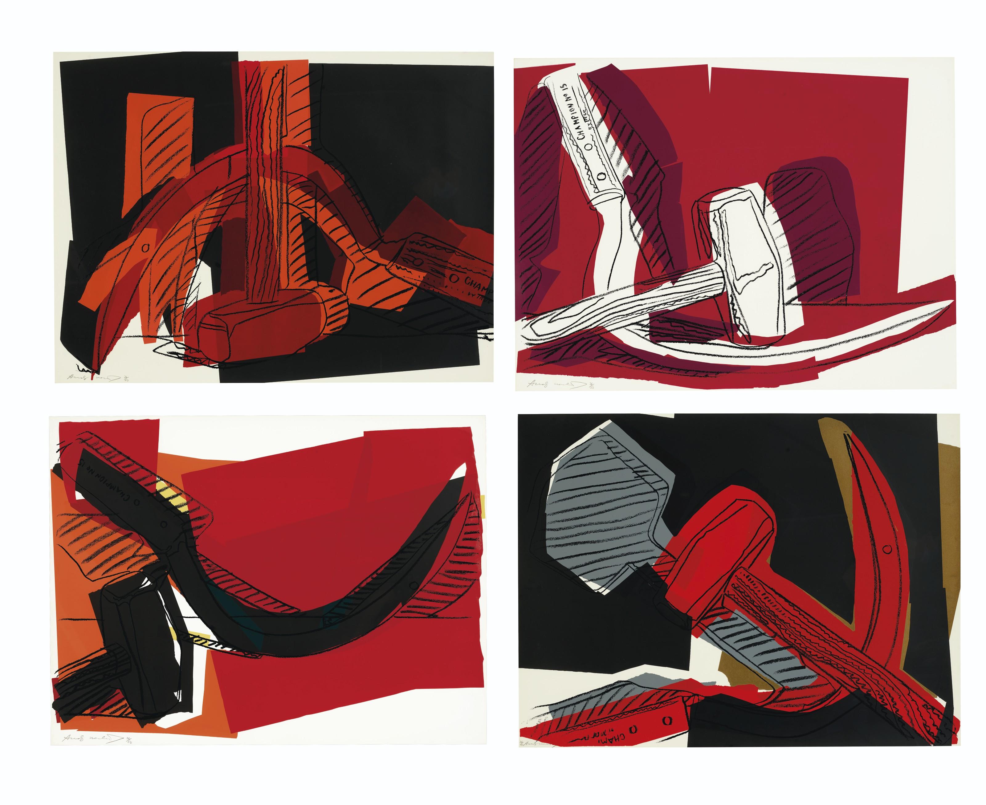 Hammer and Sickle by Andy Warhol | Art.Salon
