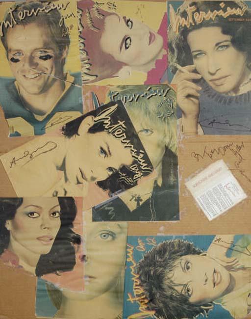 Interview Magazine Covers by Andy Warhol | Art.Salon