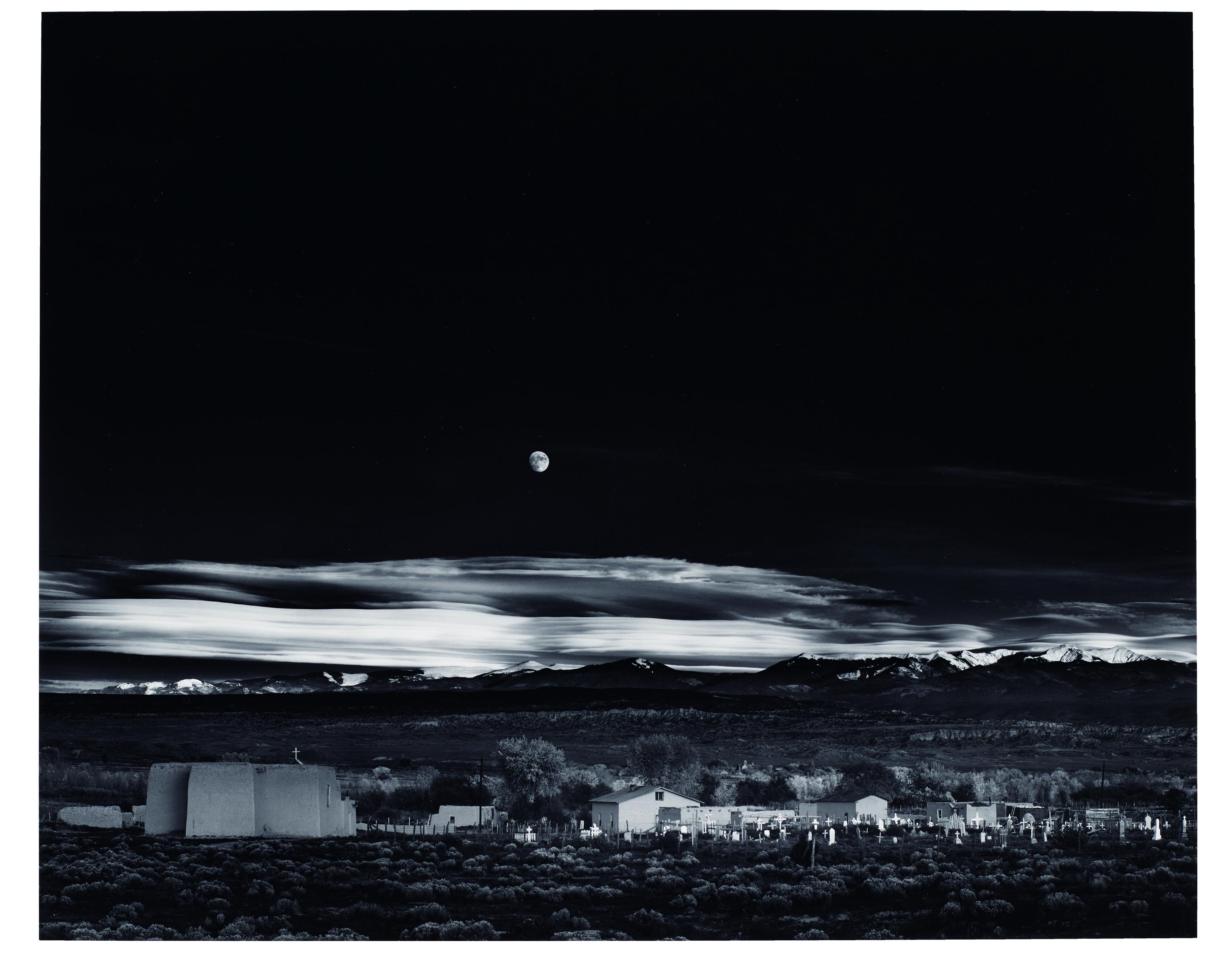 Moonrise, Hernandez, New Mexico, 1941 by Ansel Adams | Art.Salon