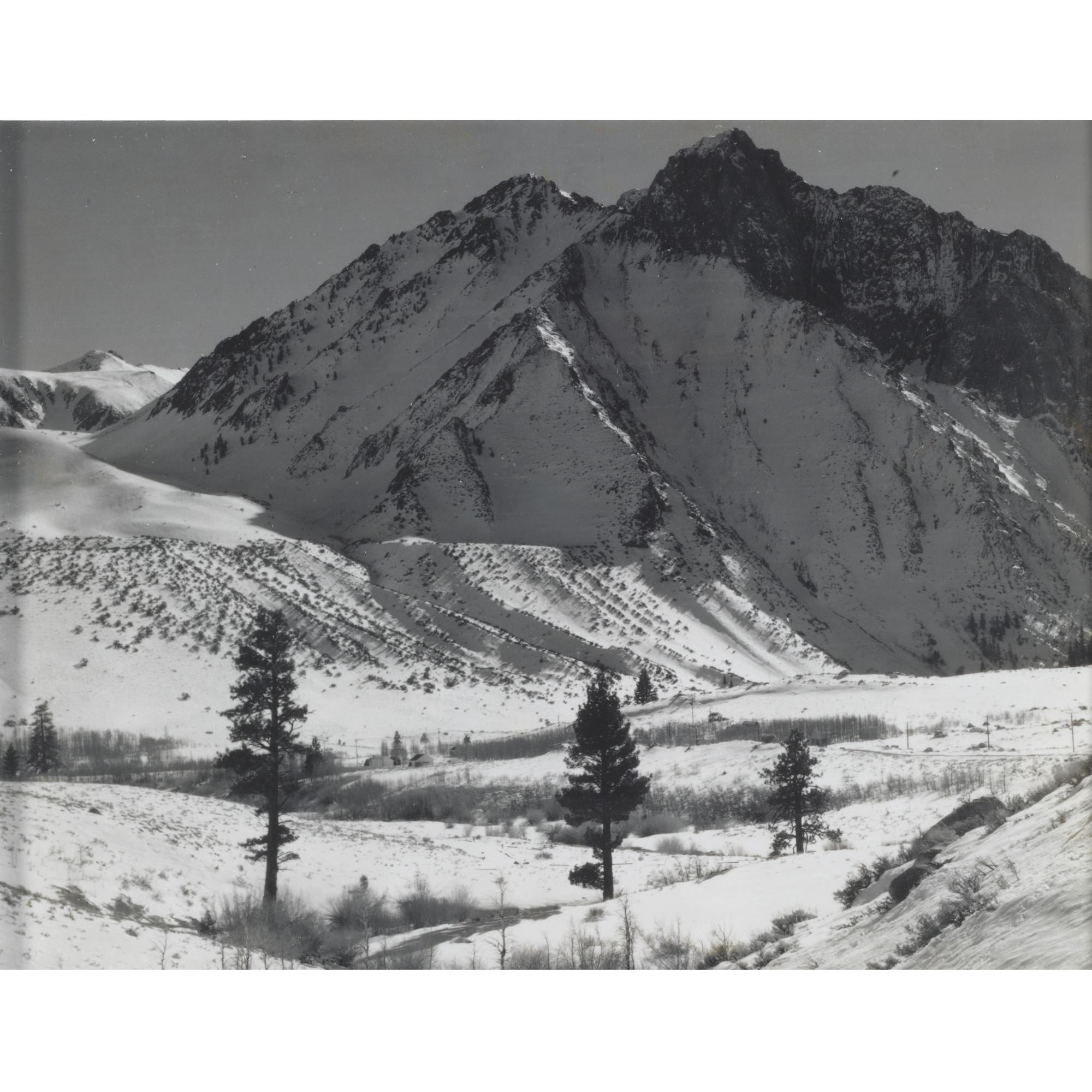 Mountain Landscape by Ansel Adams | Art.Salon