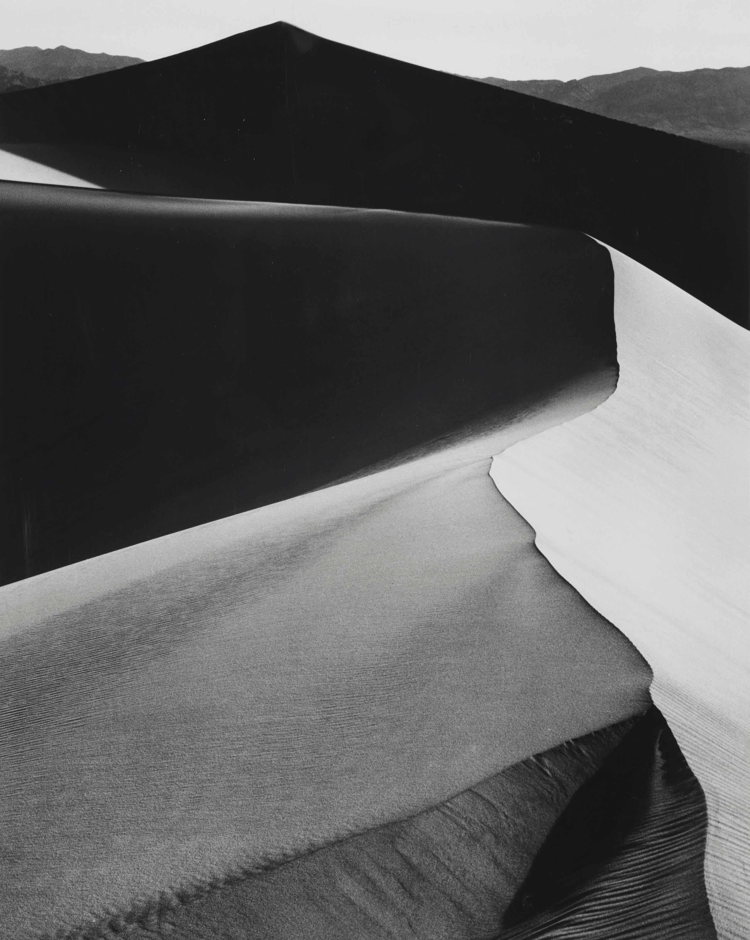 Sand Dunes, Sunrise, Death Valley, California, C. 1948 by Ansel Adams ...