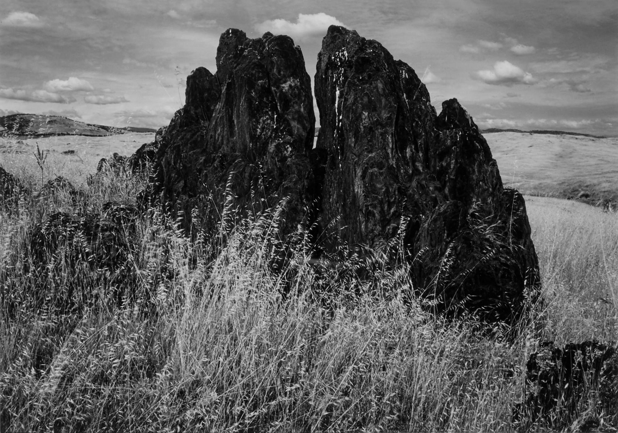 'Slate, Sierra Nevada' (Metamorphic Rocks) by Ansel Adams | Art.Salon
