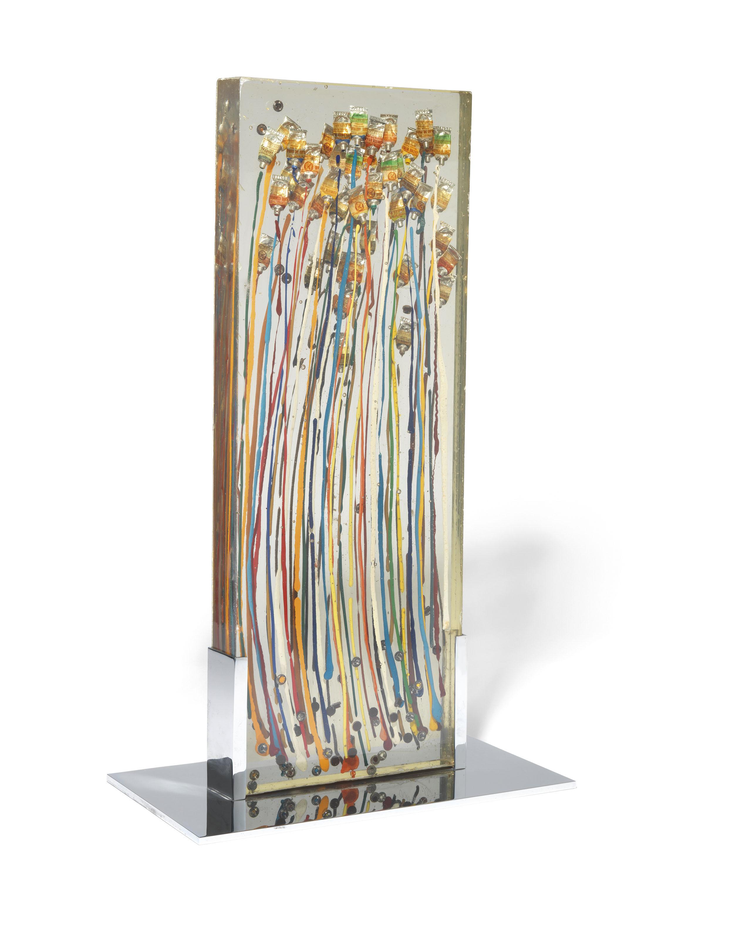 Pluie colorée (Coloured Rain) by Arman | Art.Salon