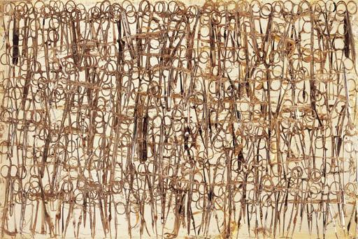 Untitled (Accumulation of surgical scissors) by Arman | Art.Salon