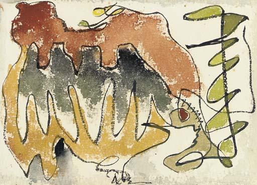 From A Causeway And Tree by Arthur Dove | Art.Salon