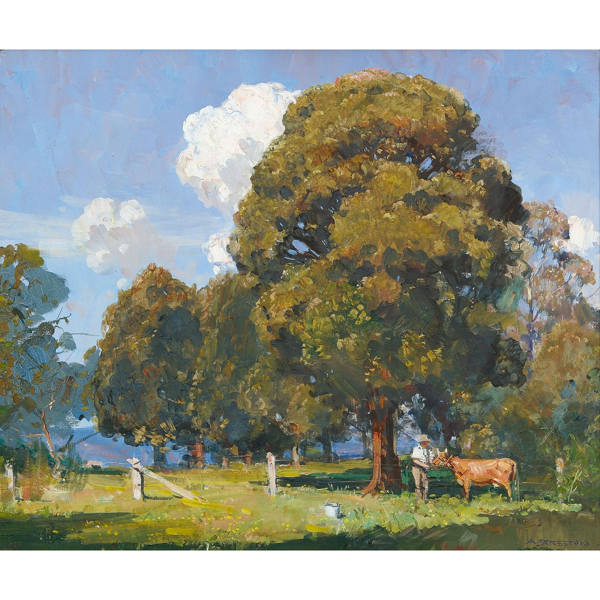 Australian Noon, Olinda by Arthur Streeton | Art.Salon