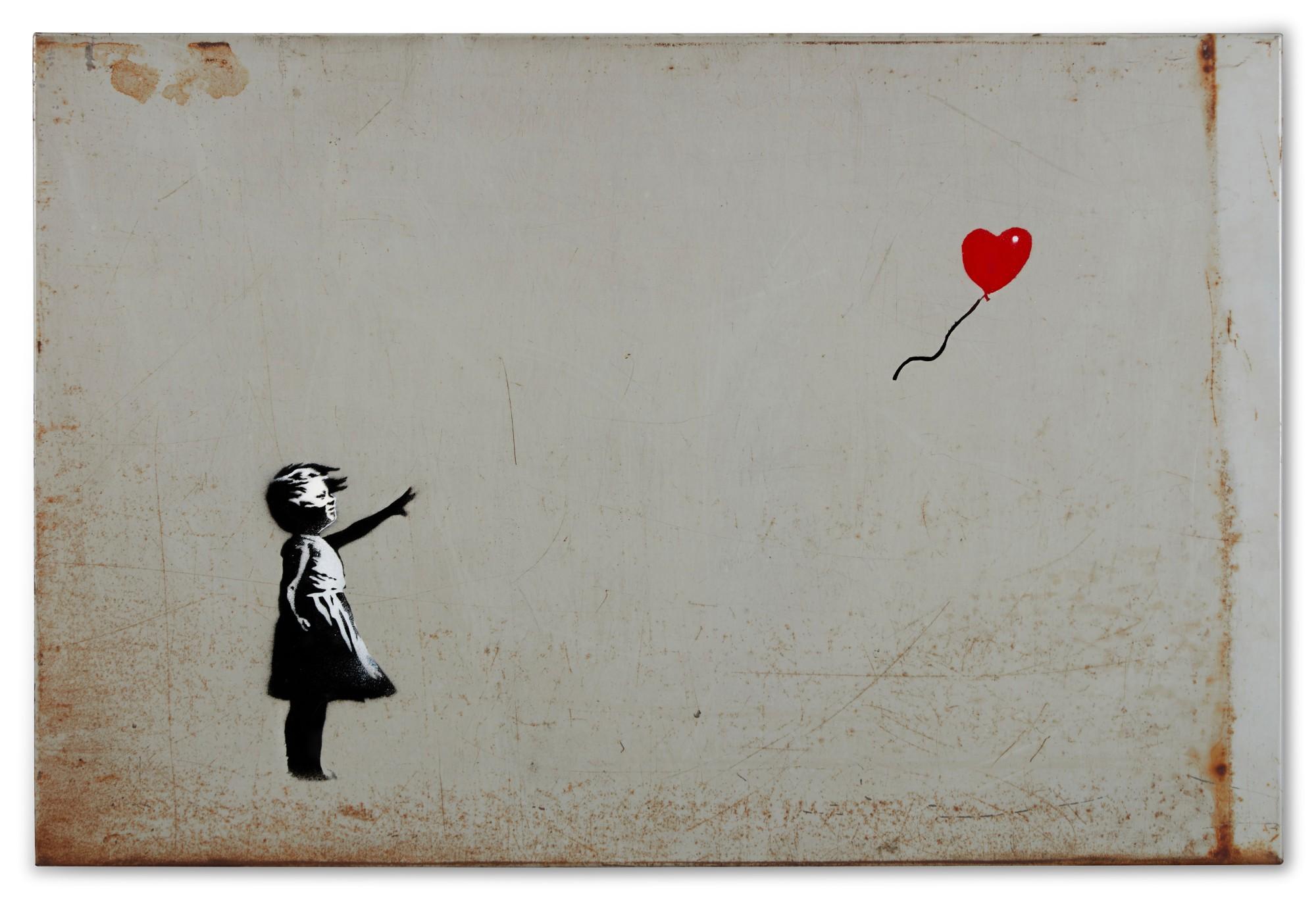 Girl with Balloon by Banksy | Art.Salon