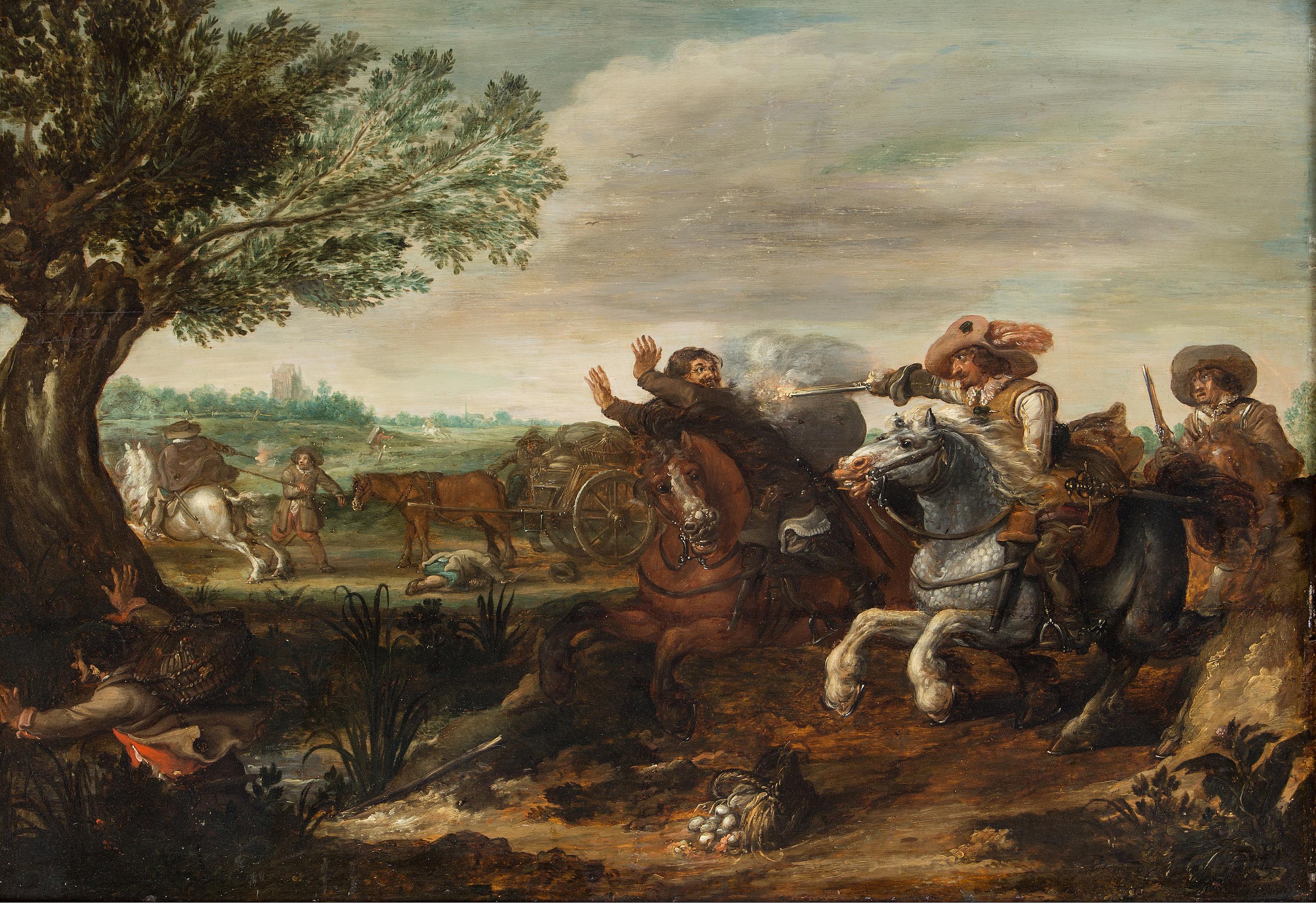 Battle scene from The Thirty Years' War | Art.Salon