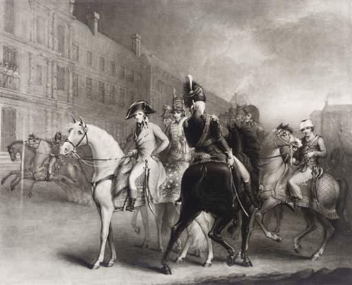 Bonaparte Reviewing the Consular Guards | Art.Salon