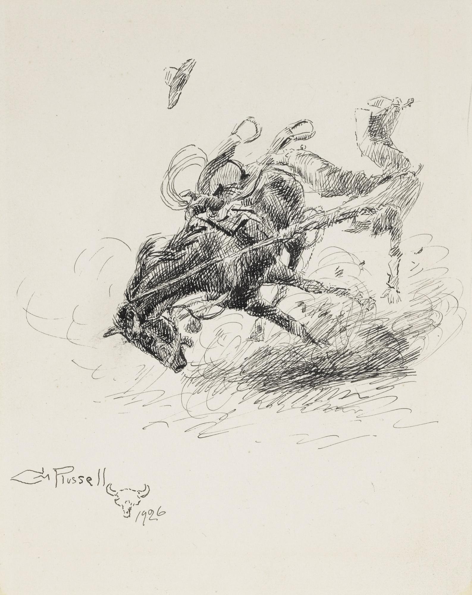 Bad Medicine by Charles Marion Russell | Art.Salon