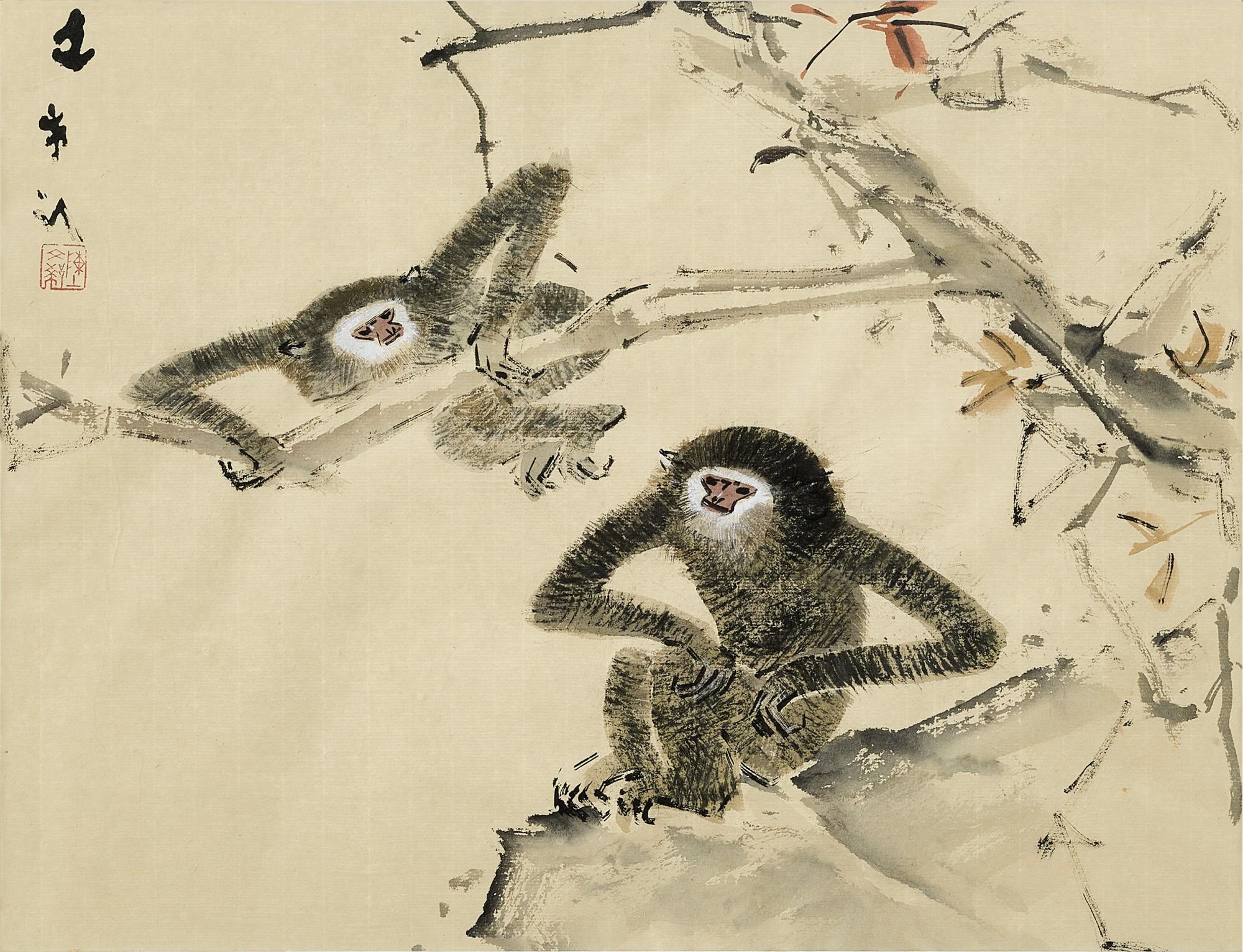 Gibbons by Chen Wen Hsi | Art.Salon