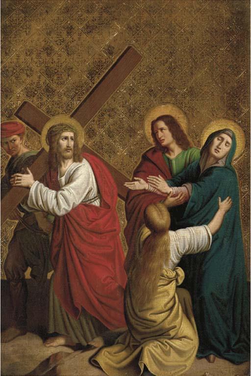 Christ on the road to Golgotha | Art.Salon