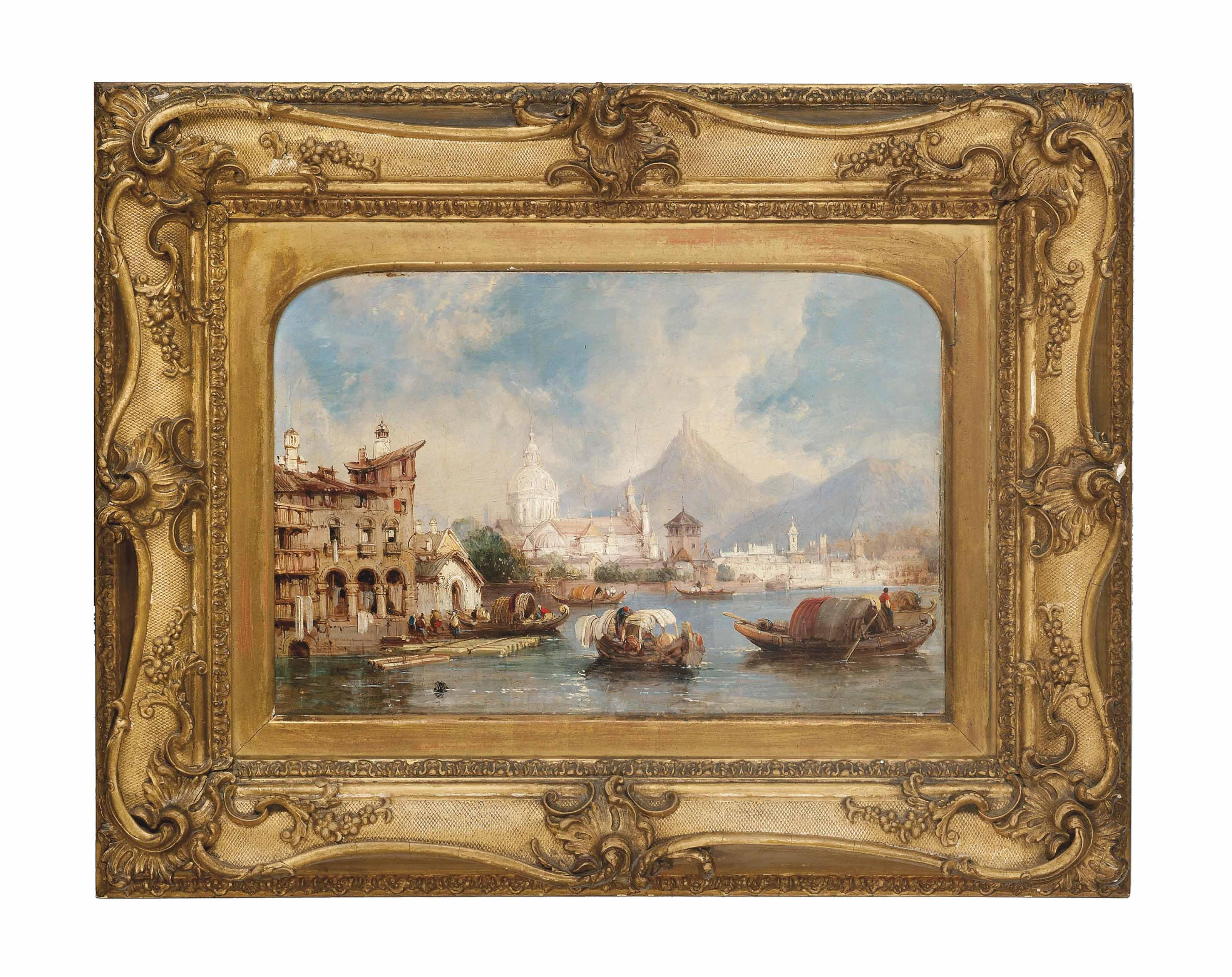 City and lake Como | Art.Salon