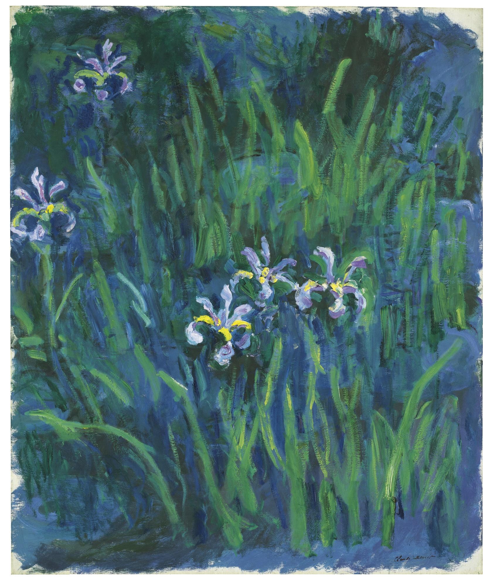 Iris by Claude Monet | Art.Salon