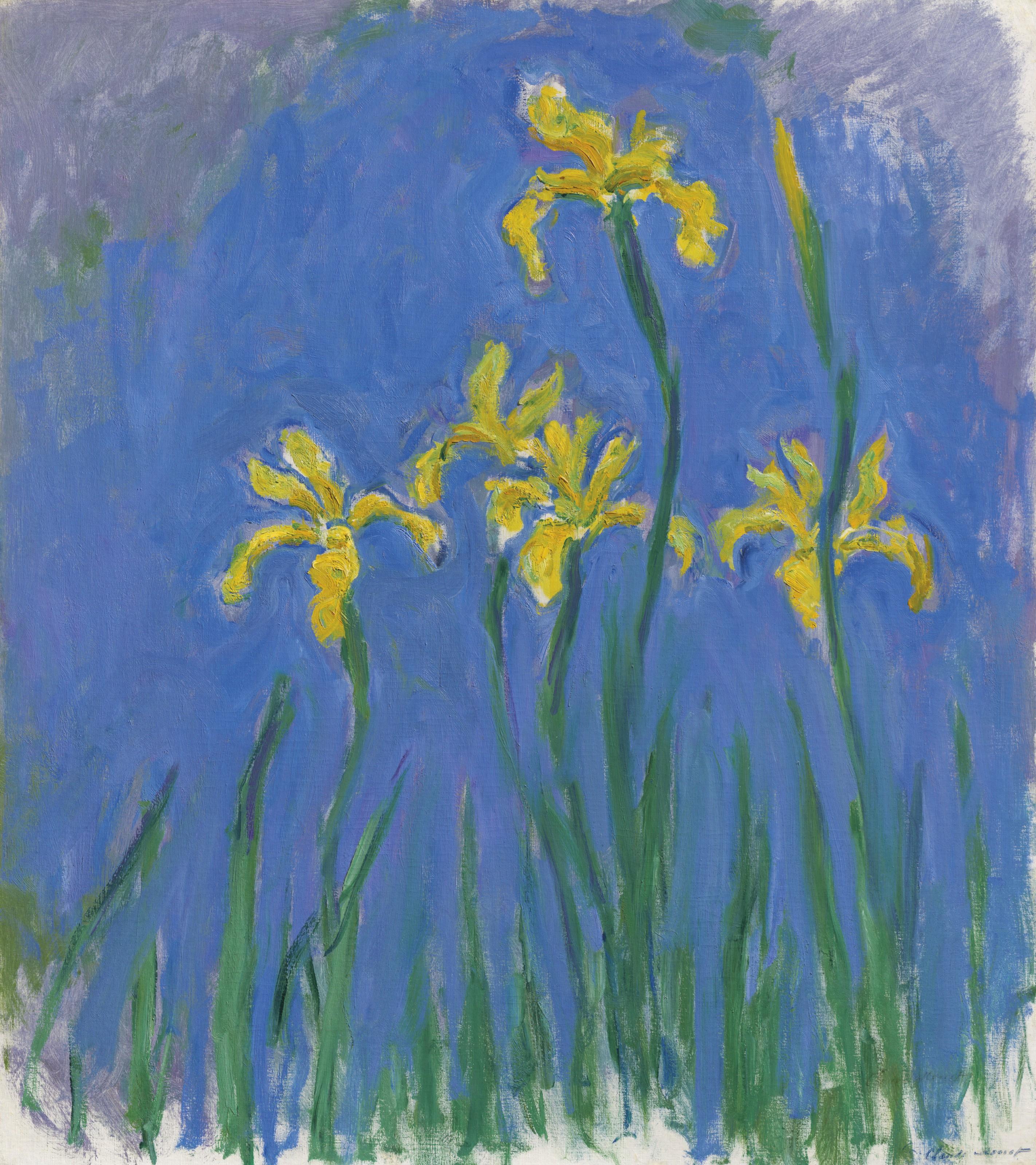 Iris by Claude Monet | Art.Salon