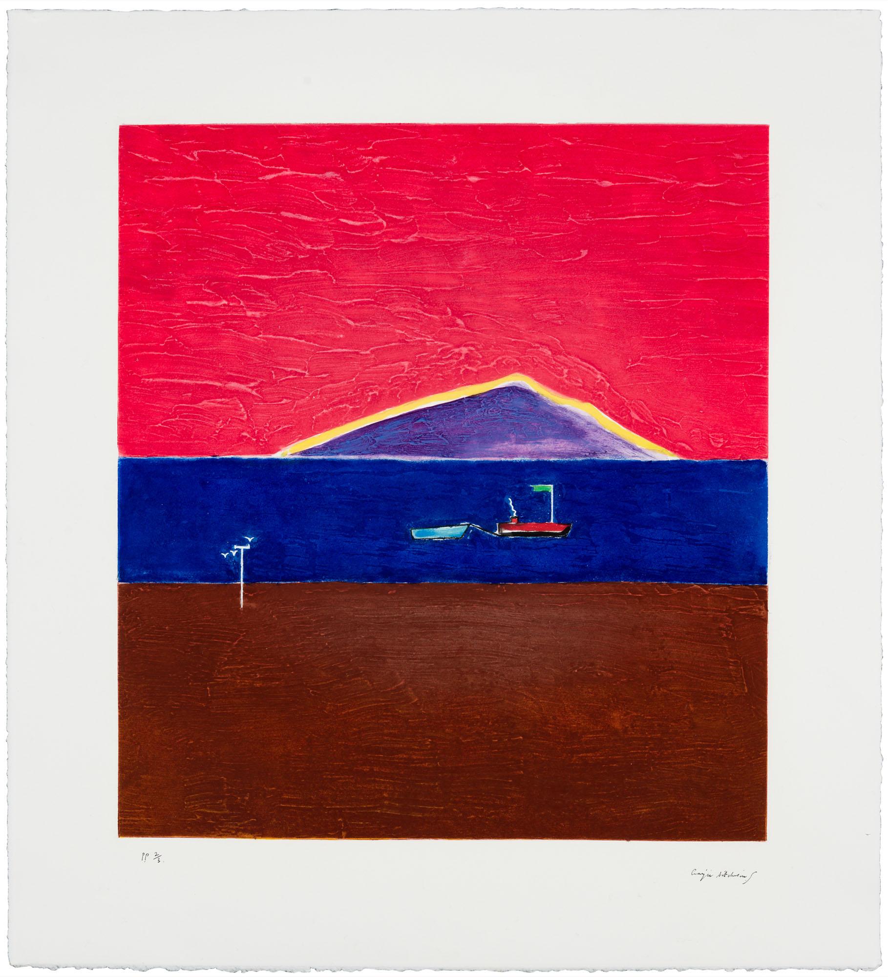 Holy Island by Craigie Aitchison | Art.Salon