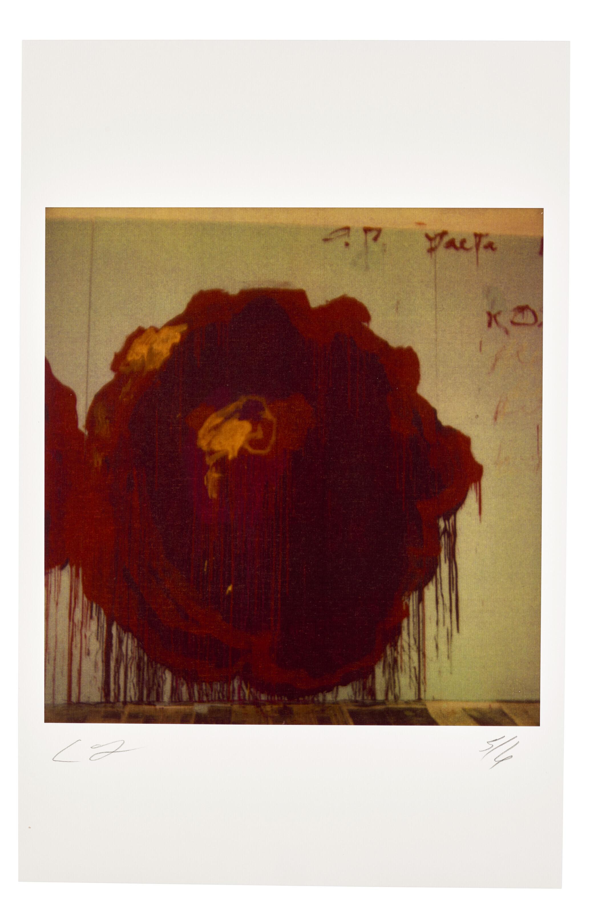 Painting Detail (Roses) by Cy Twombly | Art.Salon