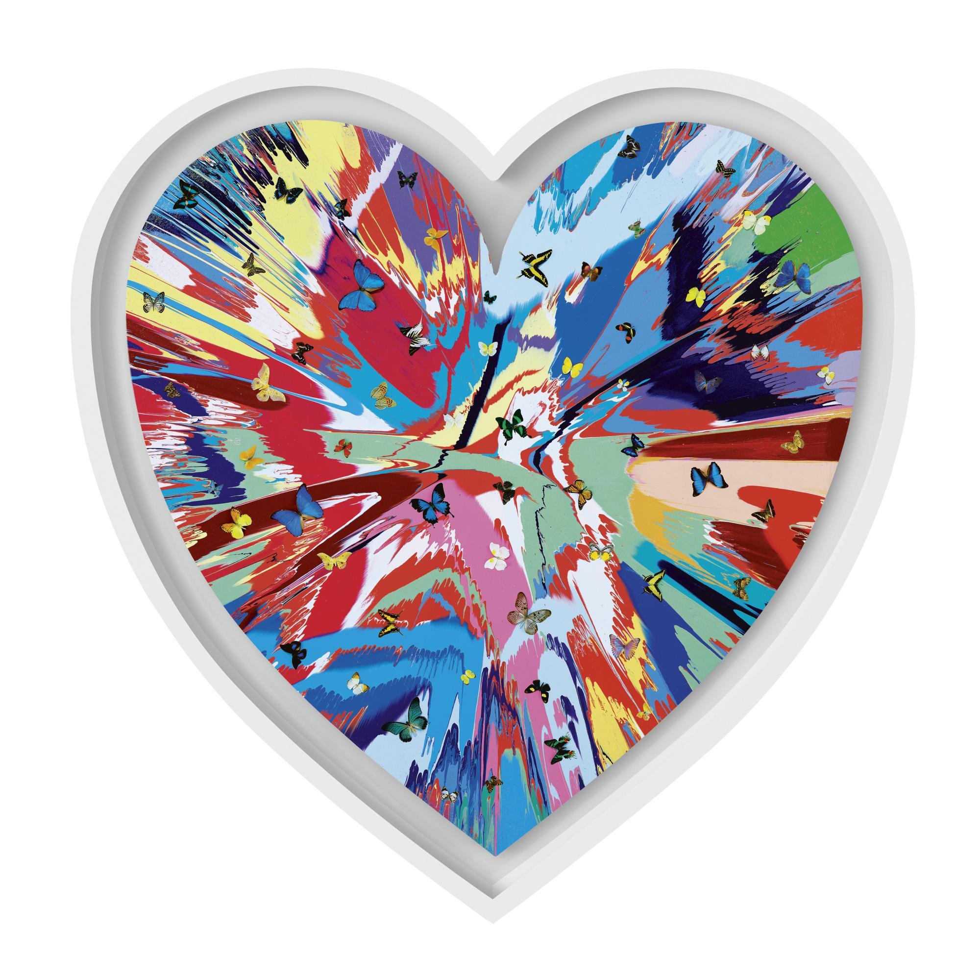 Beautiful Love Demelza Painting With Beautiful Butterflies by Damien ...