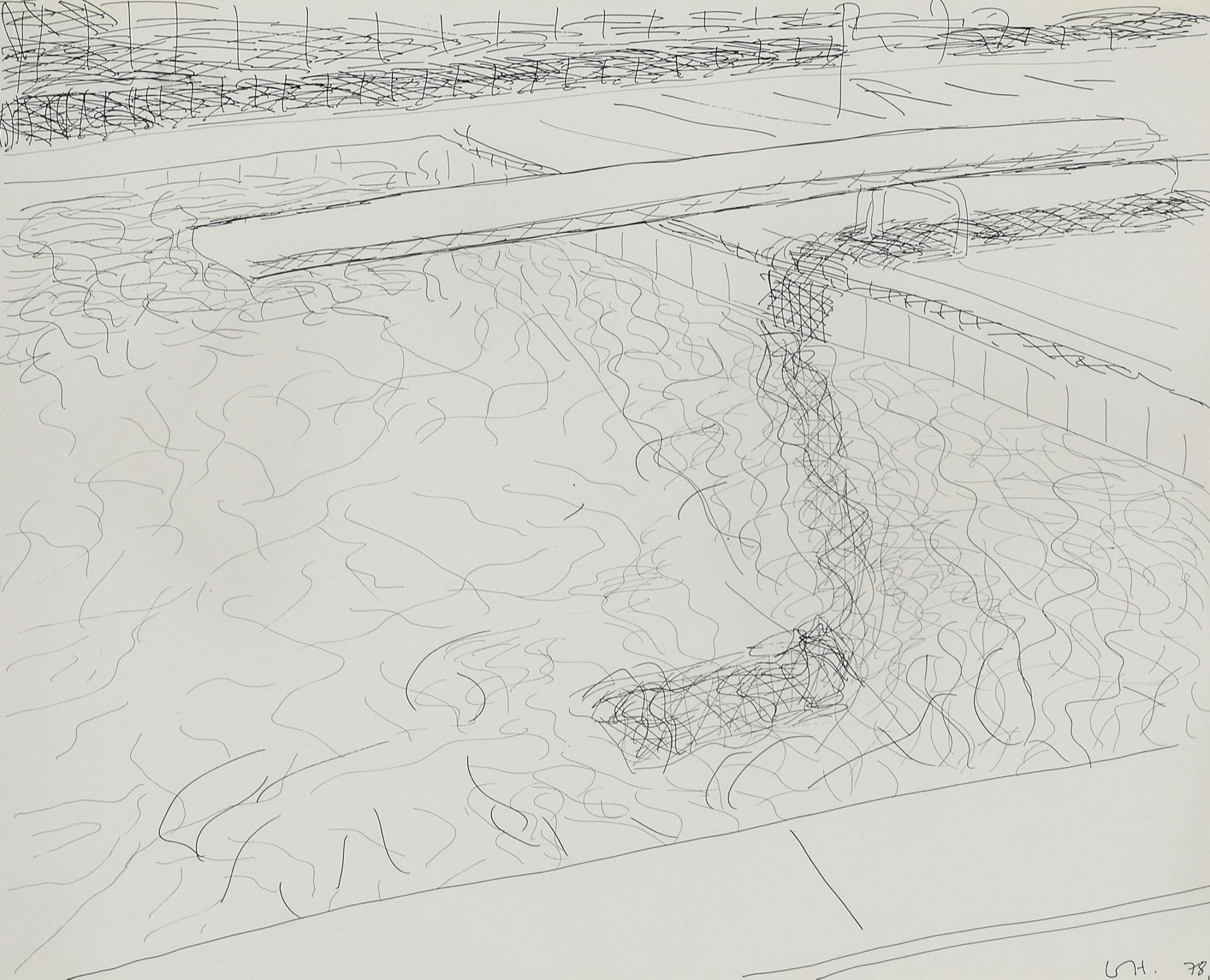 Swimming Pool by David Hockney | Art.Salon