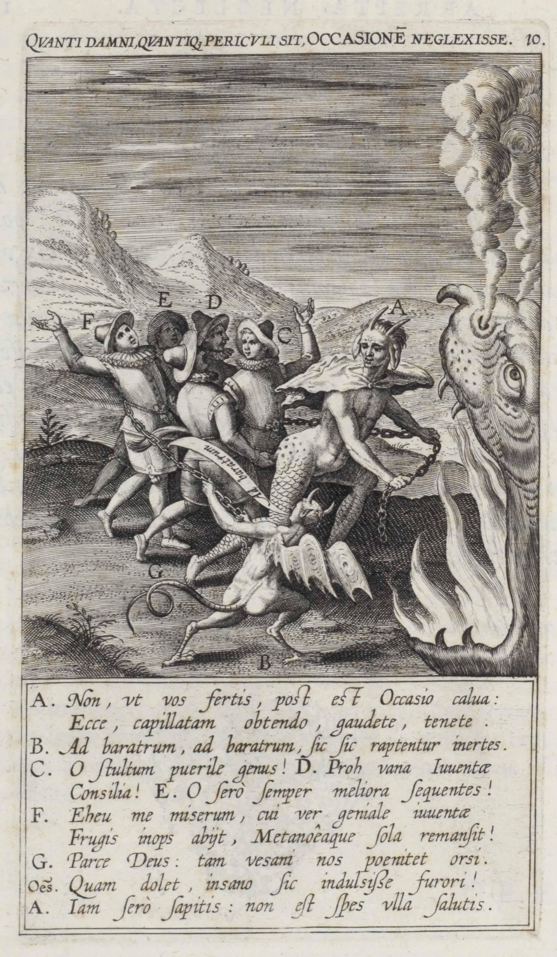 Occasio arrepta. Neglecta. Huius commoda: illius incommoda. Antwerp ...