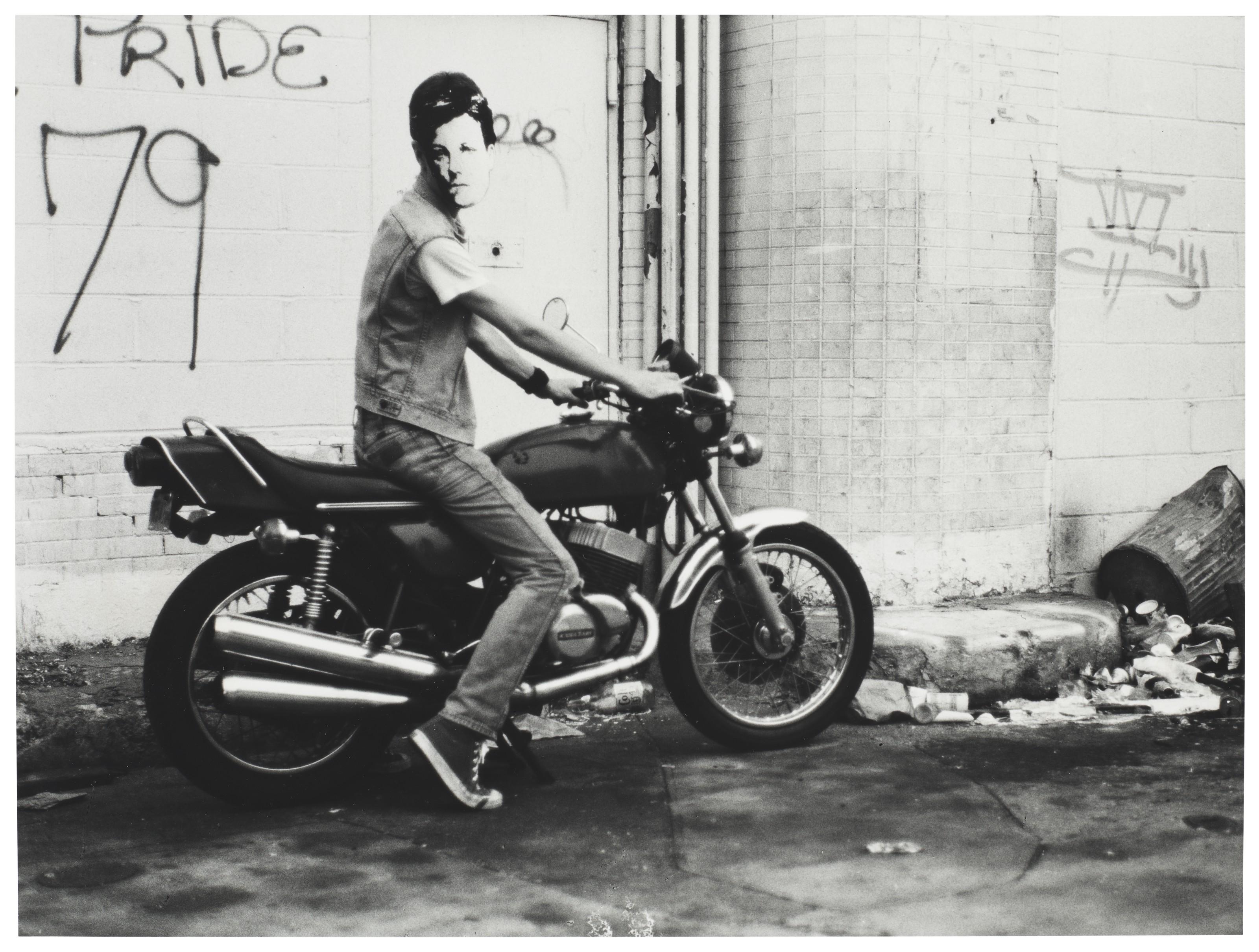Arthur Rimbaud In New York (Motorcycle, Pride 79), 1978 by David ...