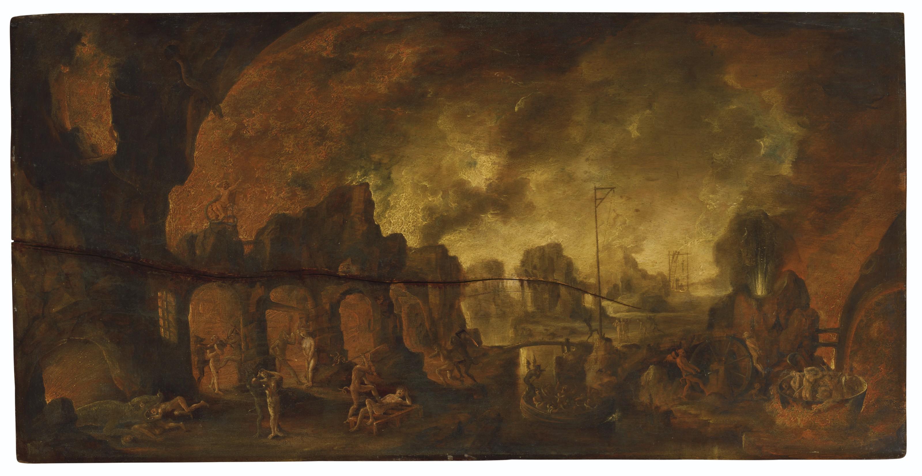 Devils torturing sinners in Hell | Art.Salon