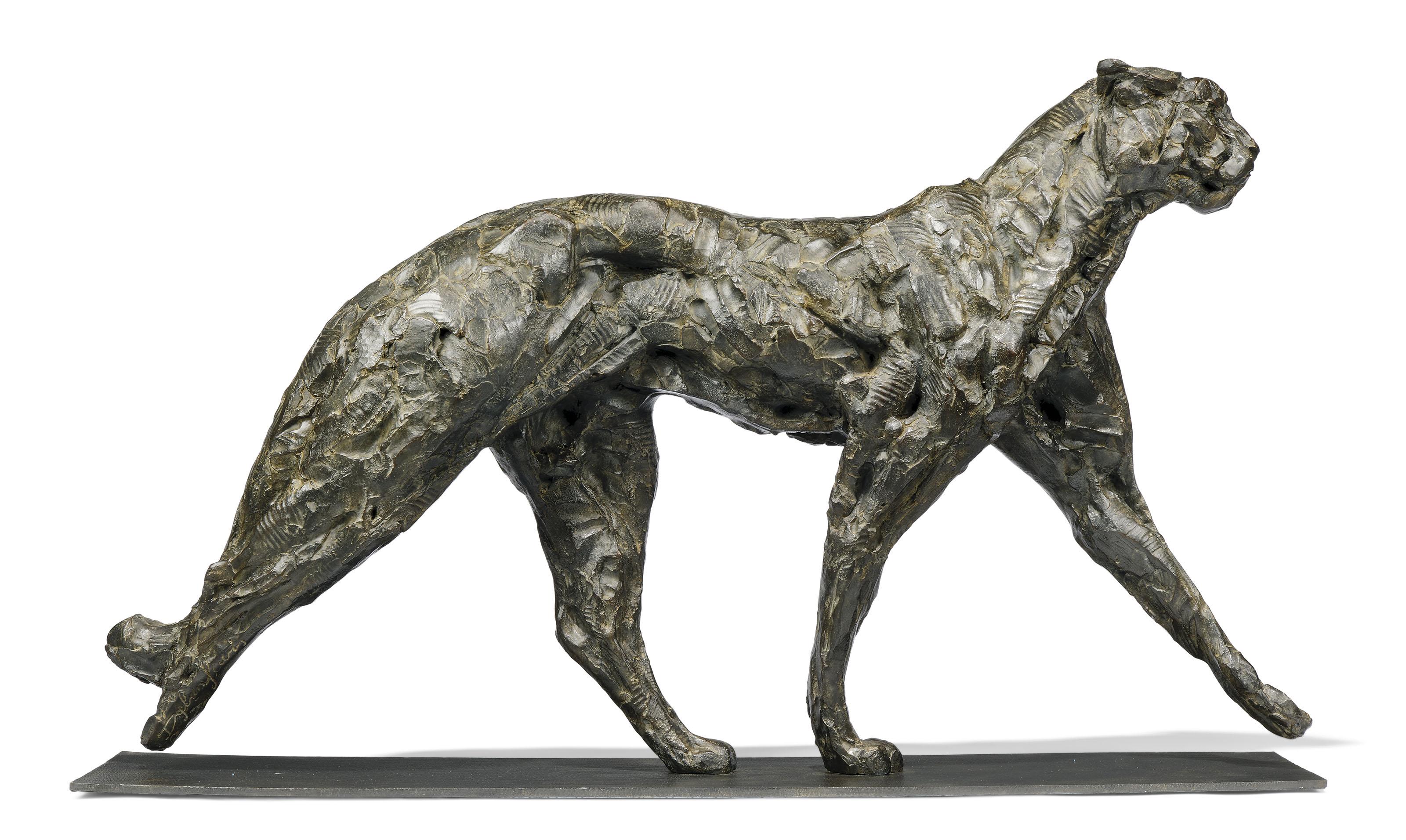 Walking cheetah IV maquette by Dylan Lewis | Art.Salon