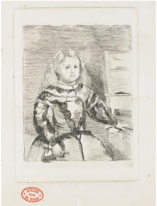 L'Infante Margarita, D'Après Velázquez (Delteil 12; Reed & Shapiro 16 ...