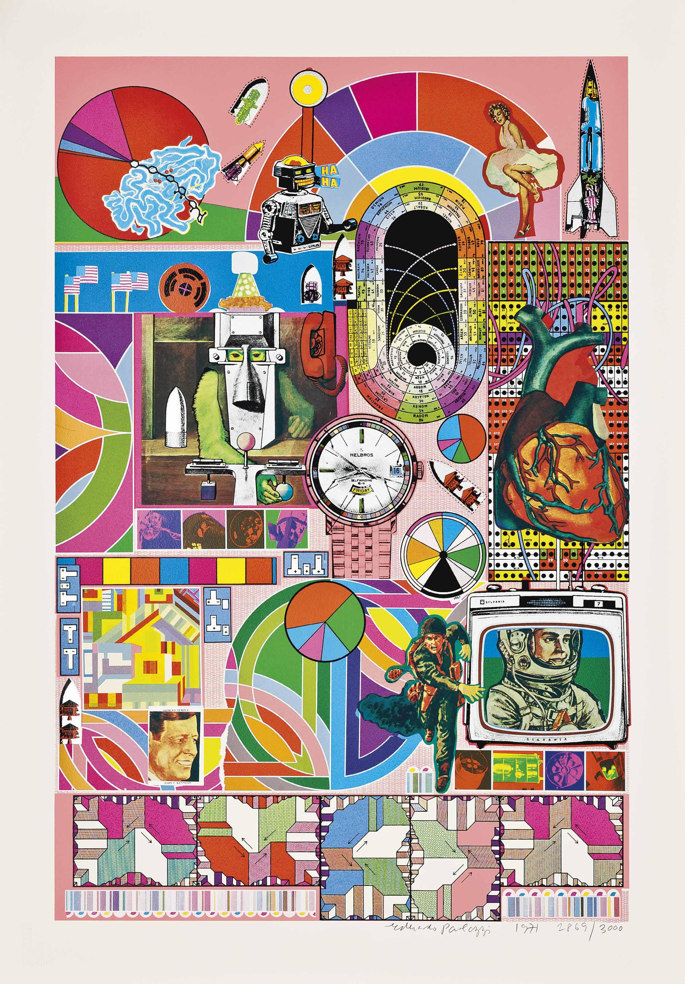Bash (Three Variations) by Eduardo Paolozzi | Art.Salon