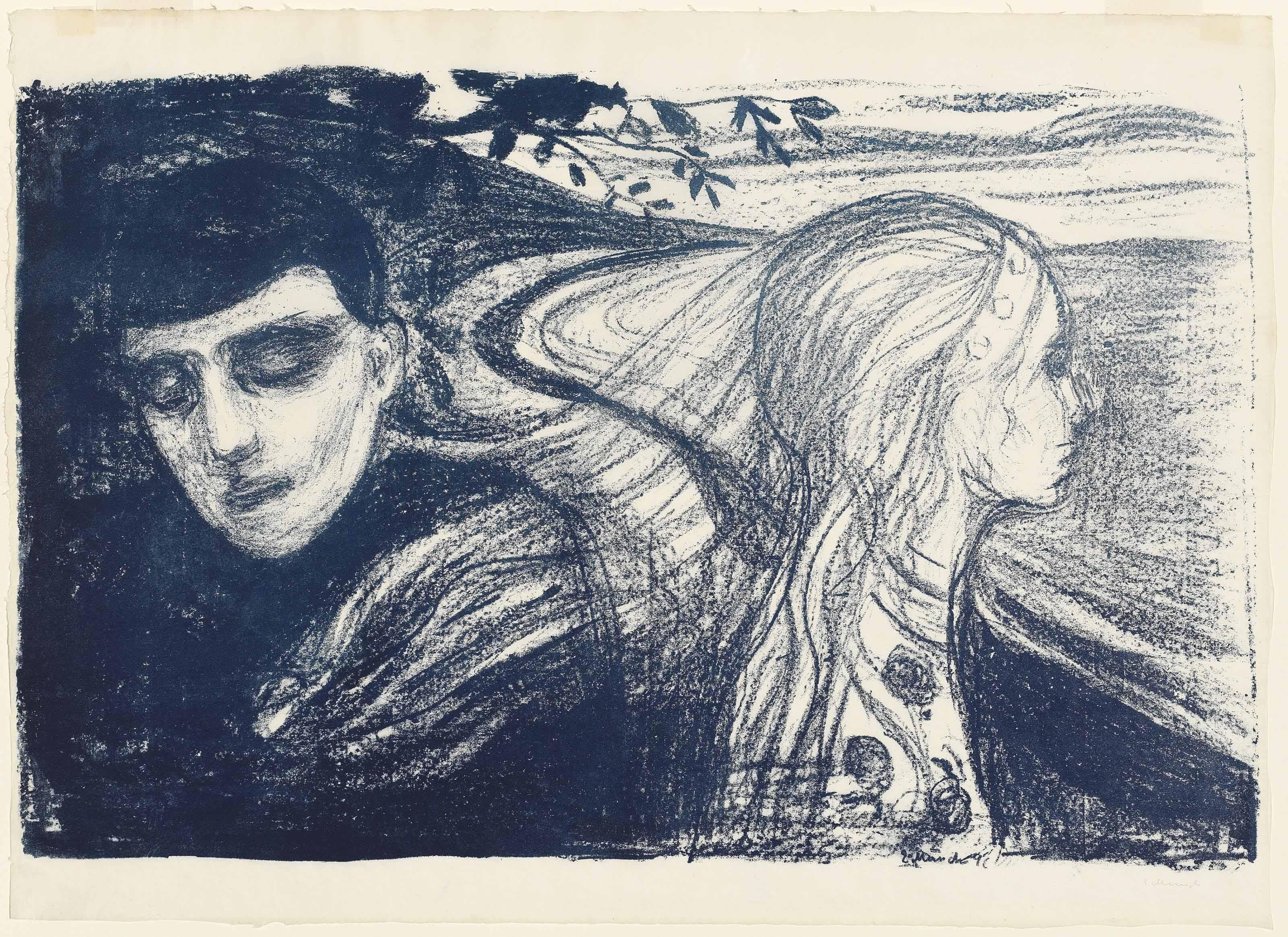 Separation II (Sch. 68; W. 78) by Edvard Munch | Art.Salon