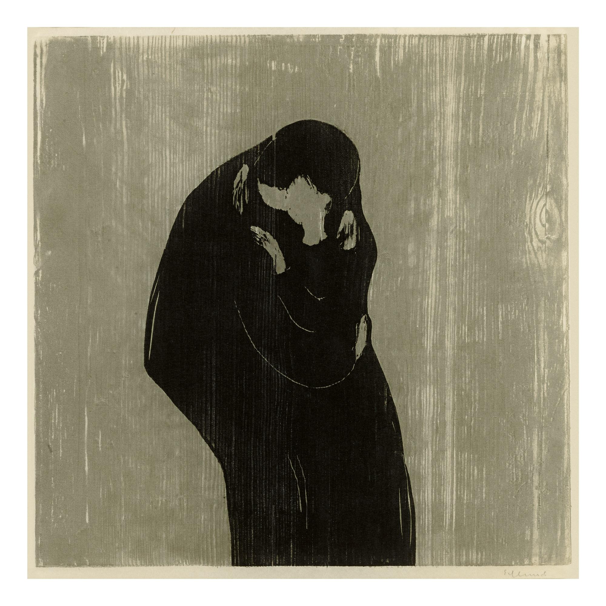 The Kiss Iv (Sch. 102; W. 204) by Edvard Munch | Art.Salon
