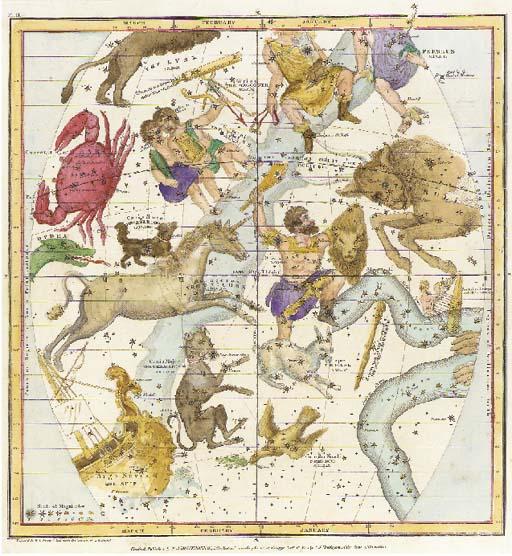 Atlas, Designed to Illustrate the Geography of the Heavens: Six Plates ...