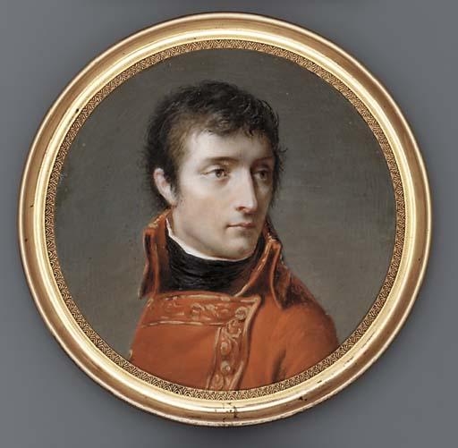 Emperor Napoleon I of France (1769-1821) when First Consul, facing ...