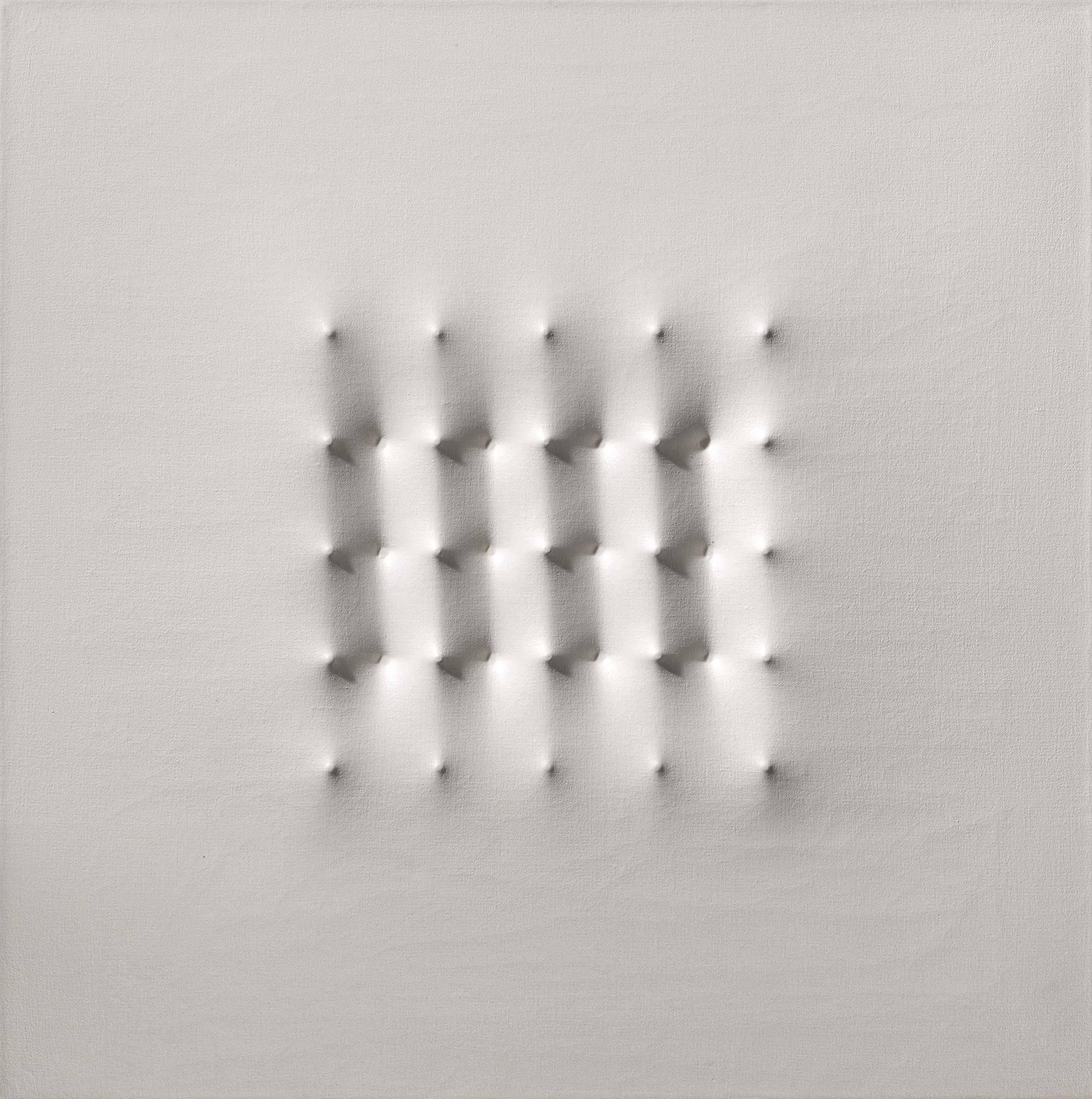 Superficie Bianca by Enrico Castellani | Art.Salon