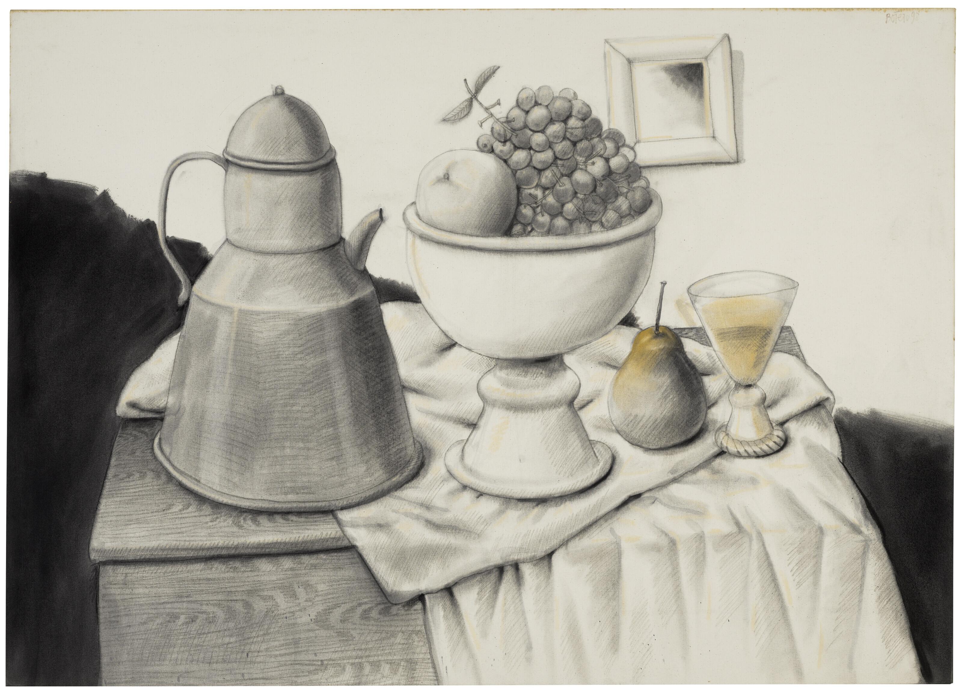 Still Life with Fruits by Fernando Botero | Art.Salon